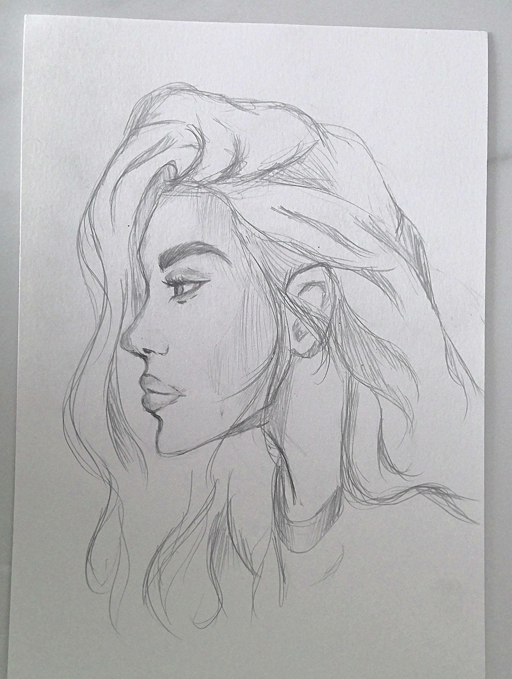 My project for course: Portrait Sketchbooking: Explore the Human Face ...