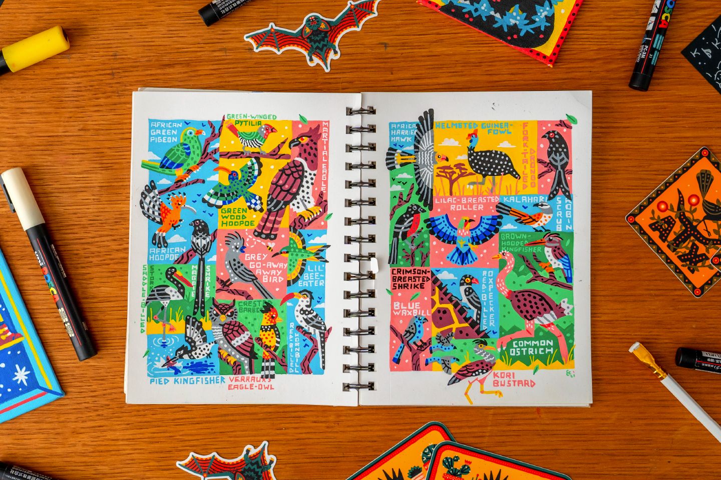 Posca Marker Paintings | Domestika