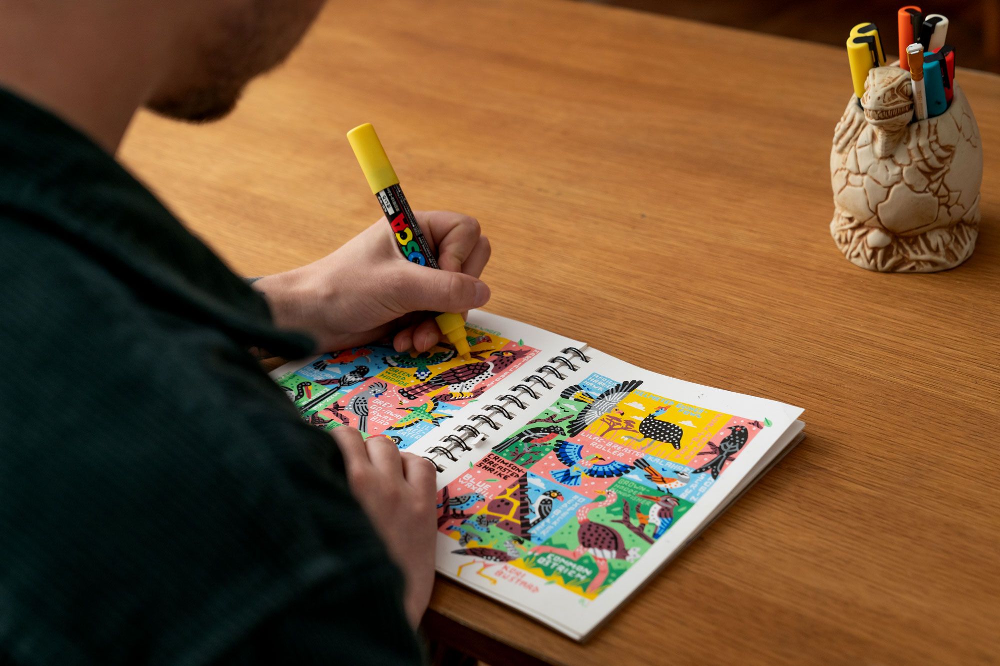 Posca Marker Paintings | Domestika