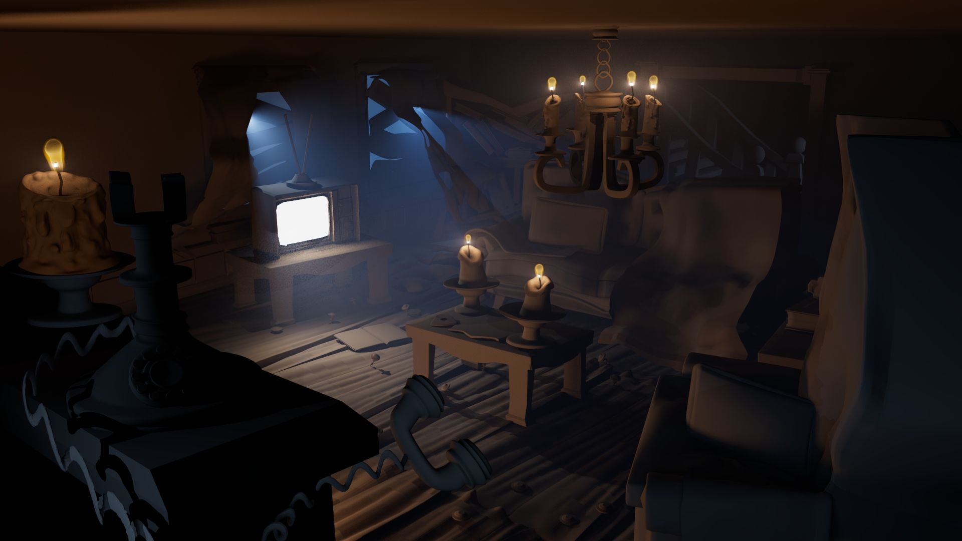 My project for course: Creation of 3D Scenes from Scratch in Maya ...