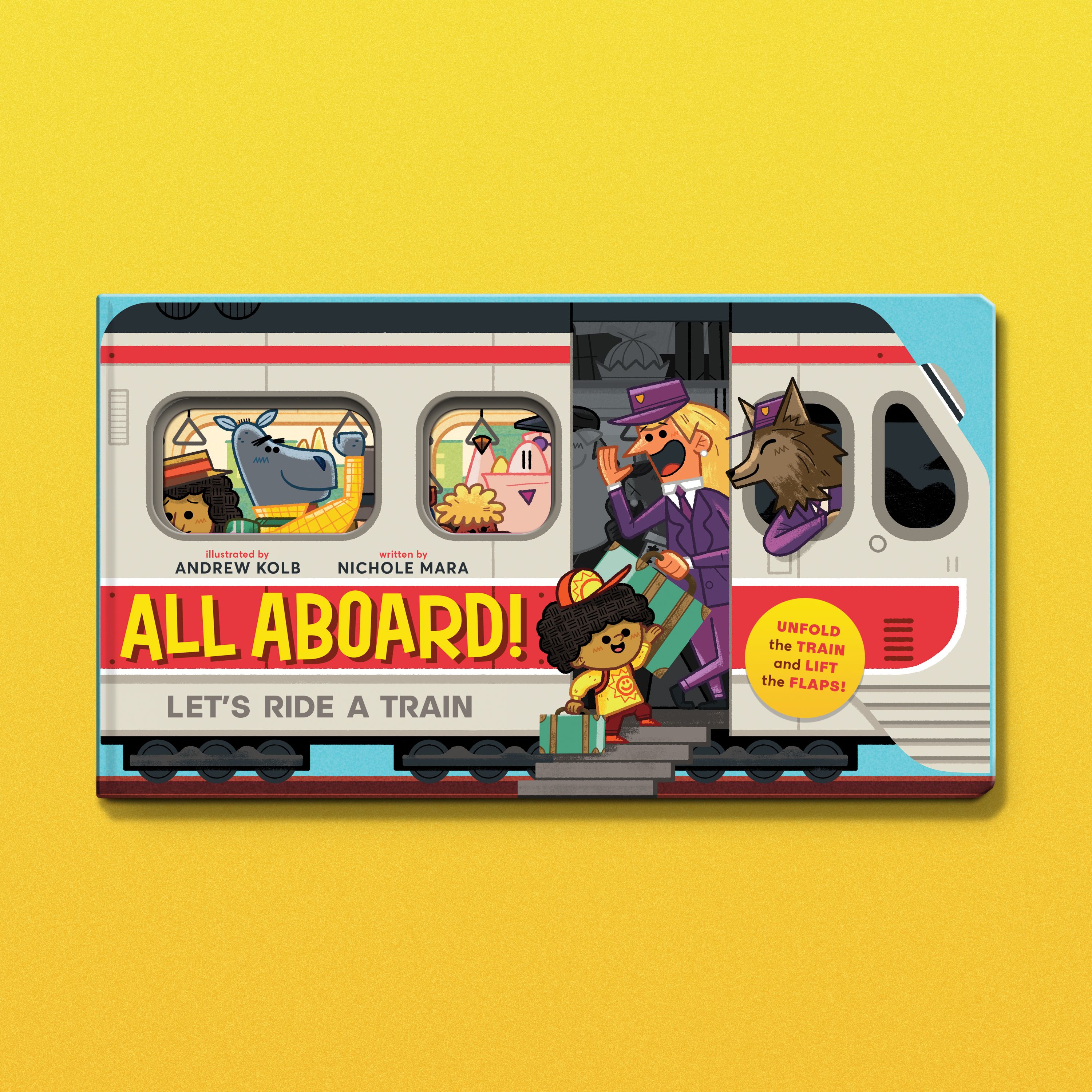 ALL ABOARD! Book Series | Domestika