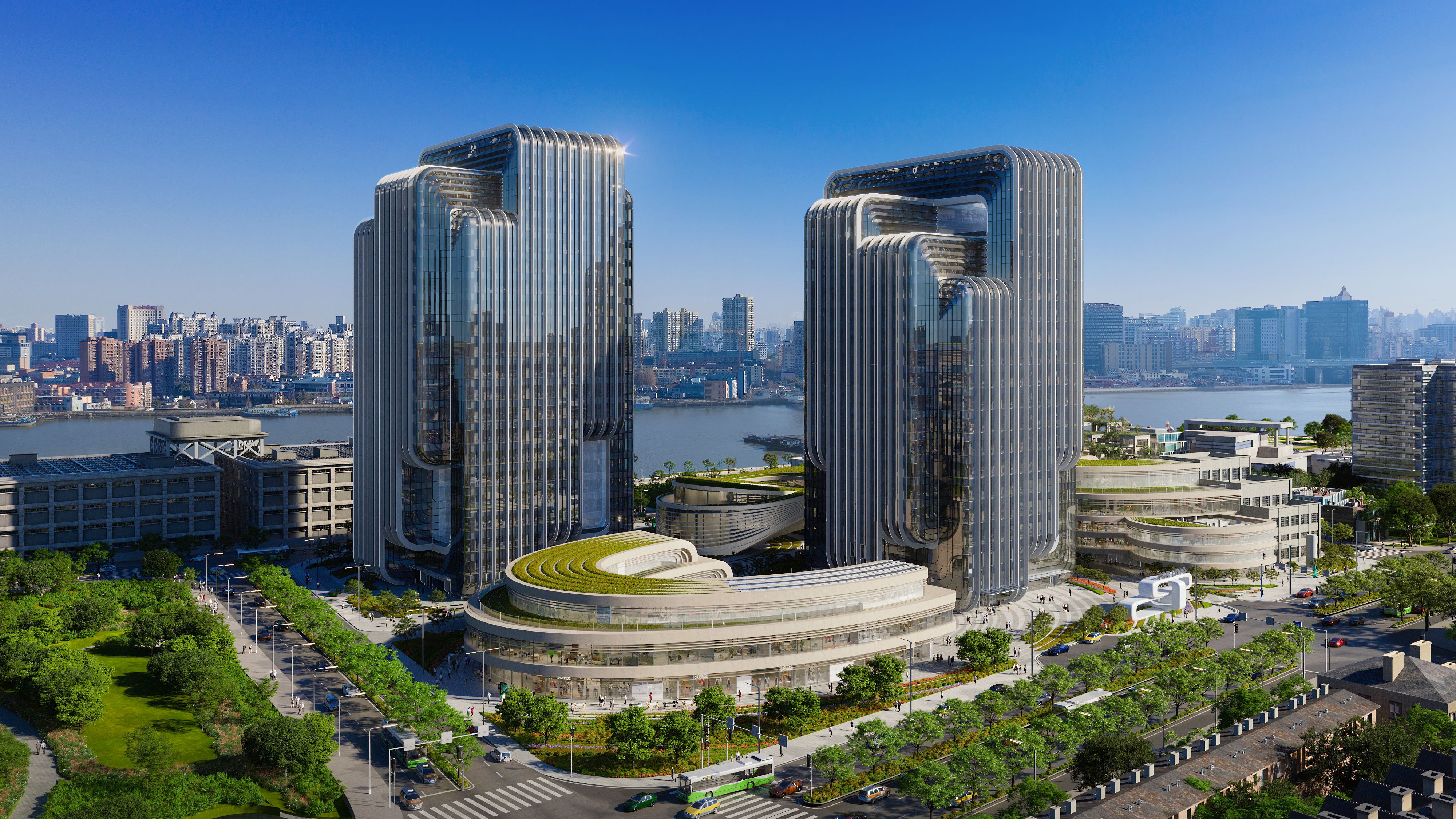 CECEP Shanghai, Zaha Hadid Architects | Domestika