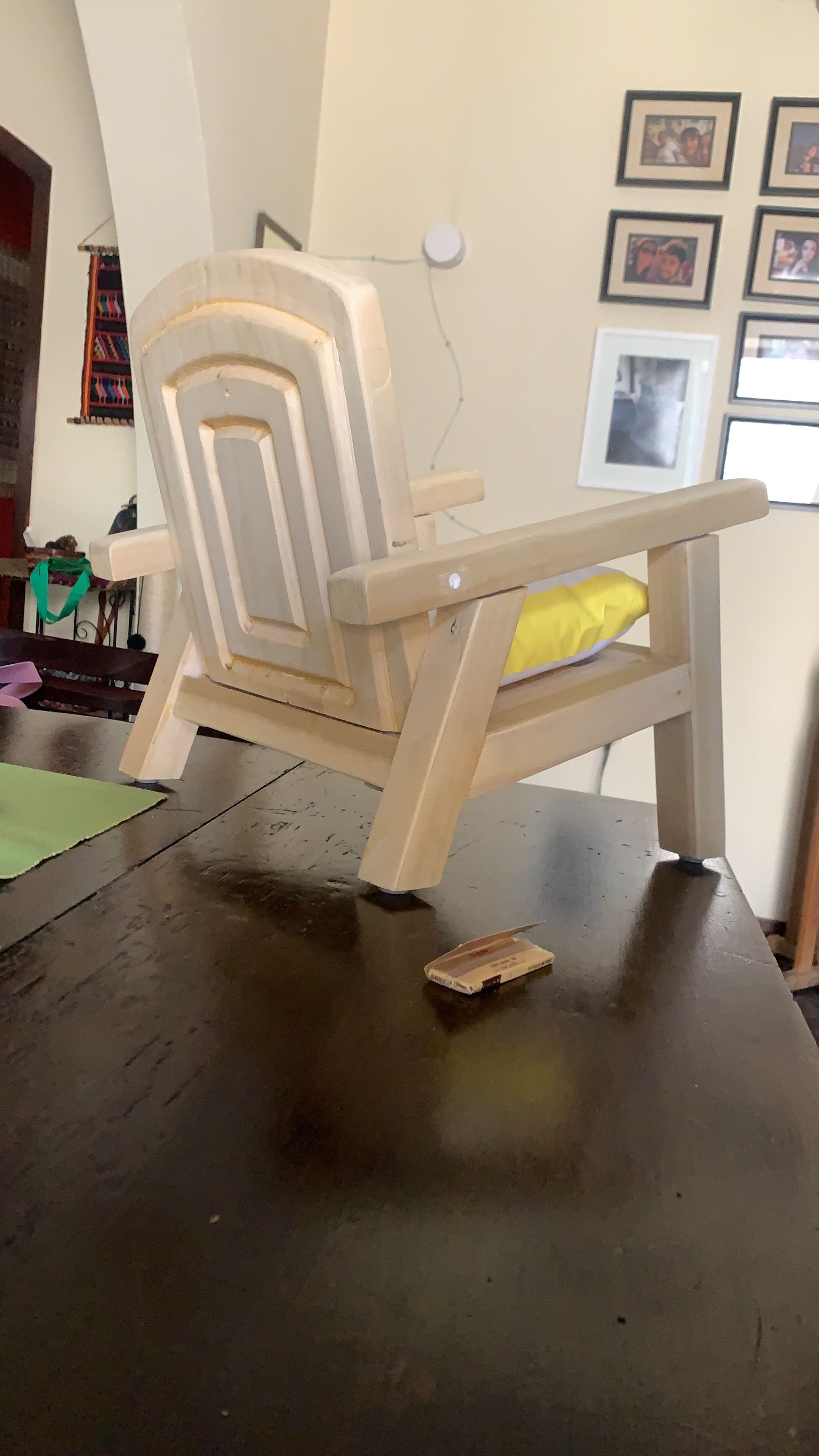 Little scrap wood chair :) | Domestika