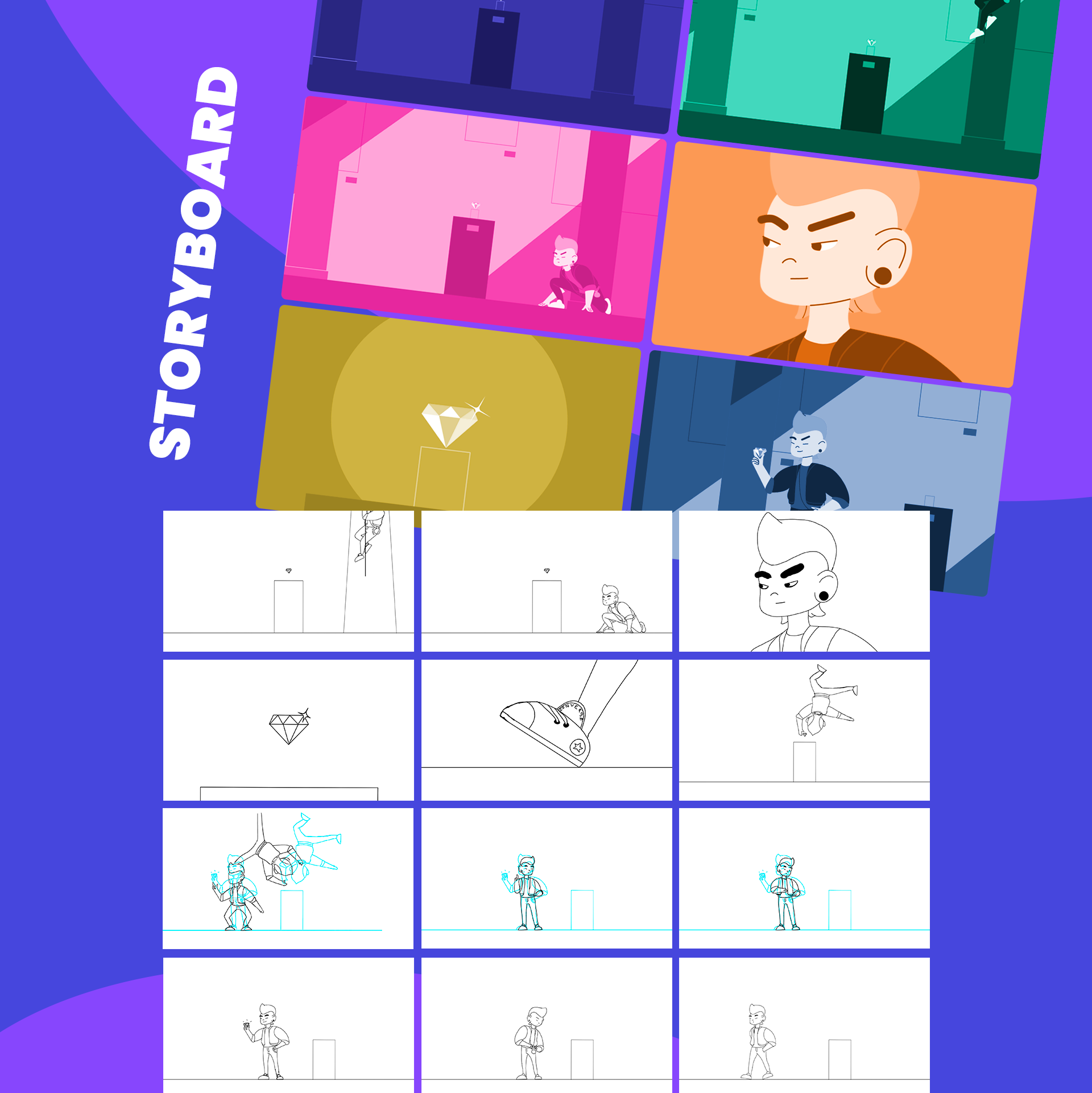 Mi Proyecto Del Curso Animación Vectorial Estilo Cuadro A Cuadro Con