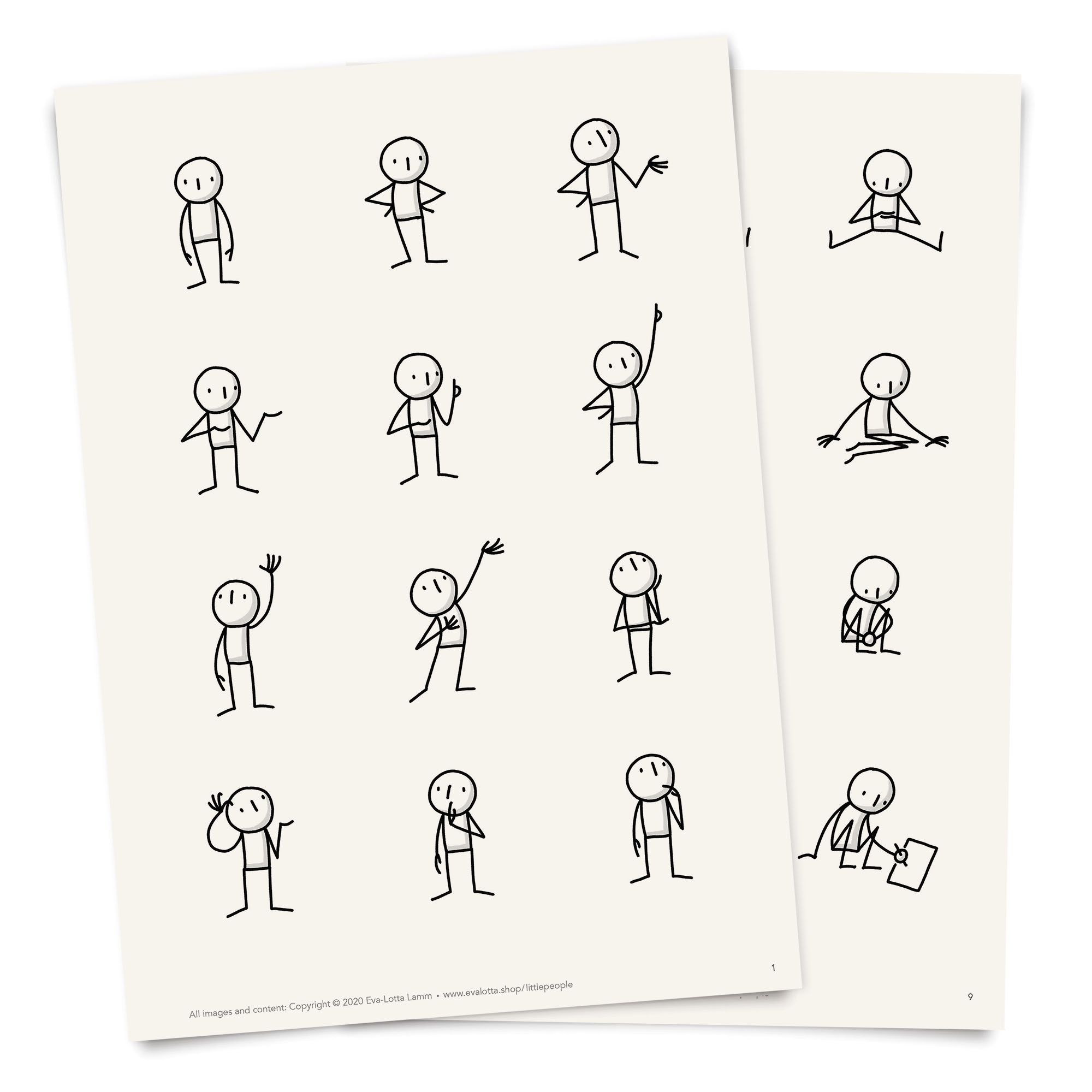 Little People Templates | Domestika