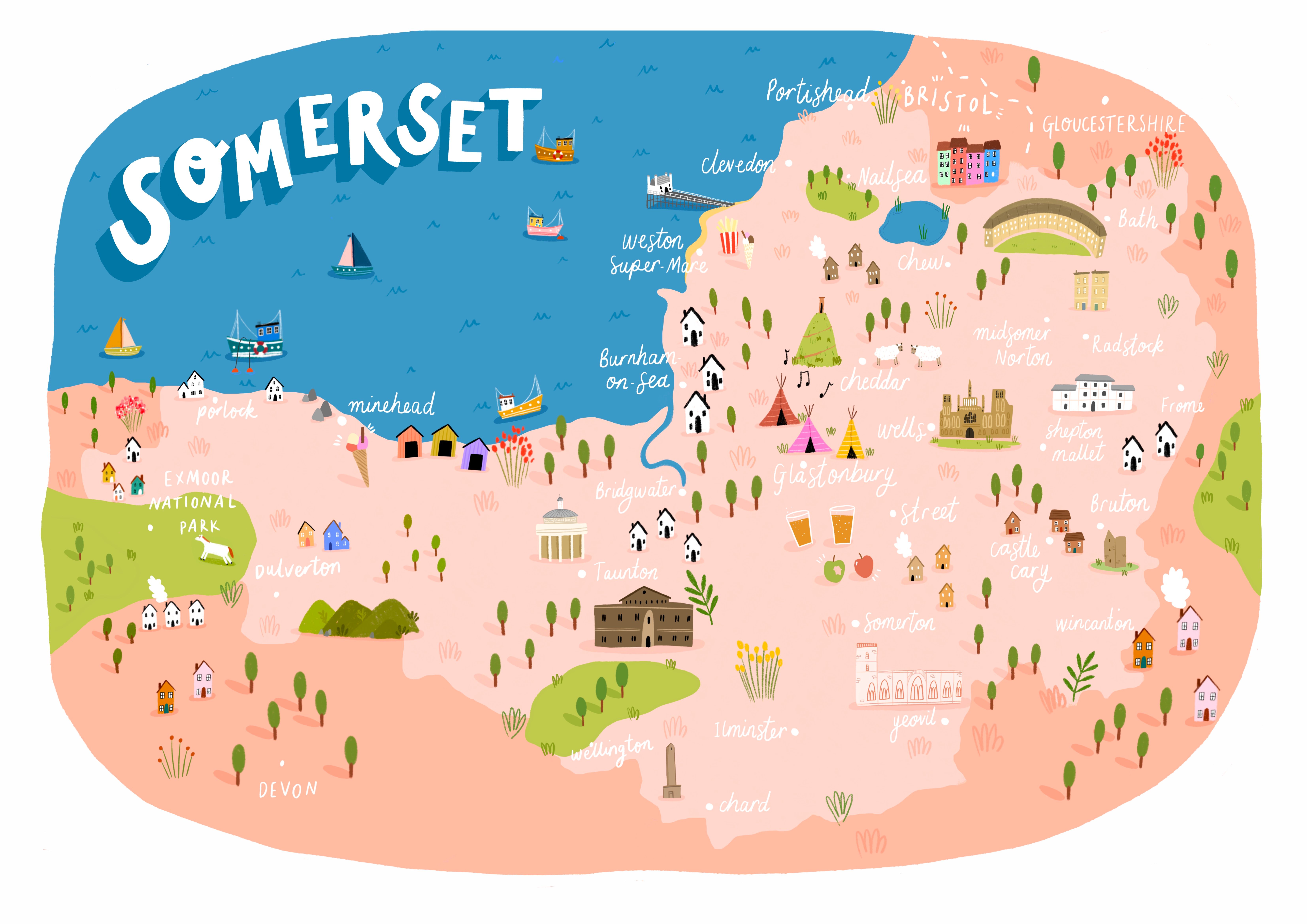 Map Illustration | Domestika