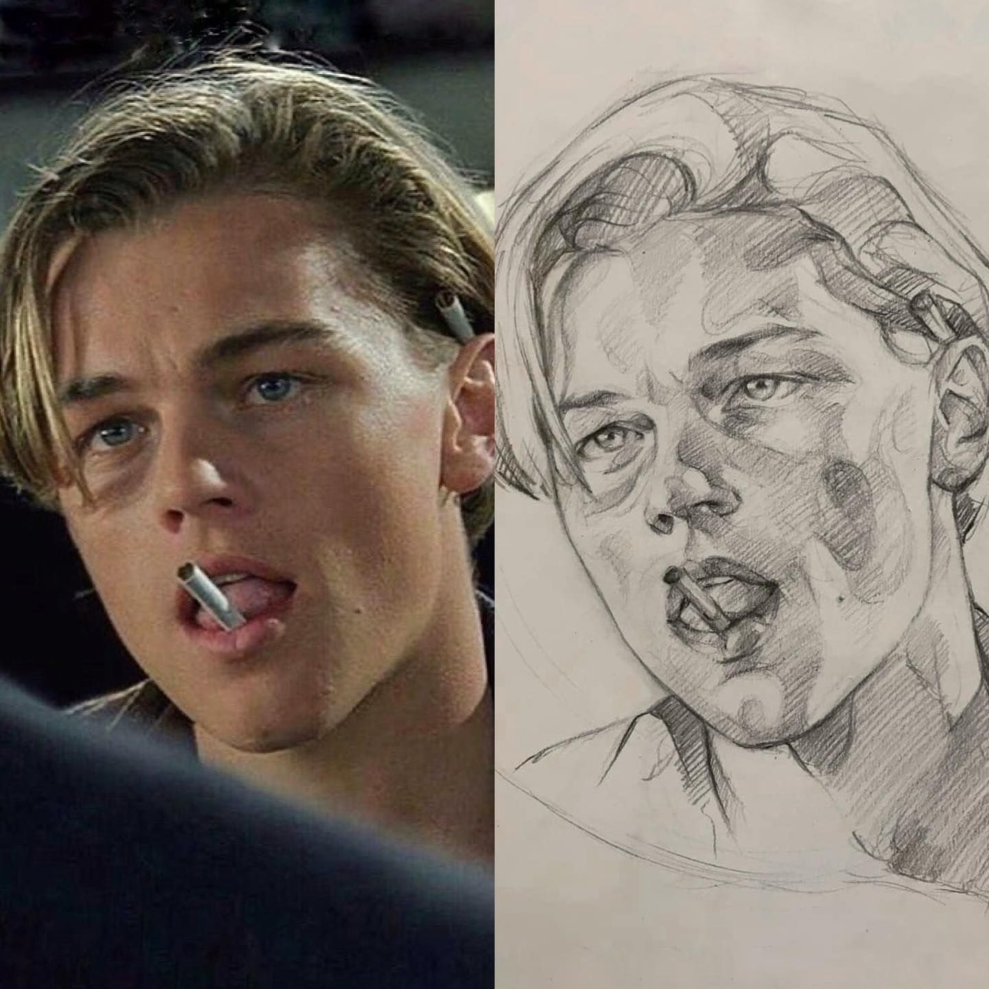 Drawing vs Reference / Dibujo vs Referencia | Domestika