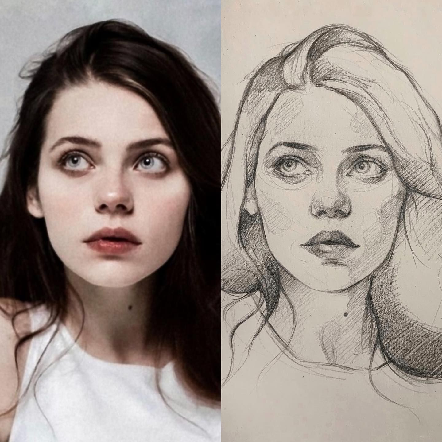 Drawing vs Reference / Dibujo vs Referencia | Domestika