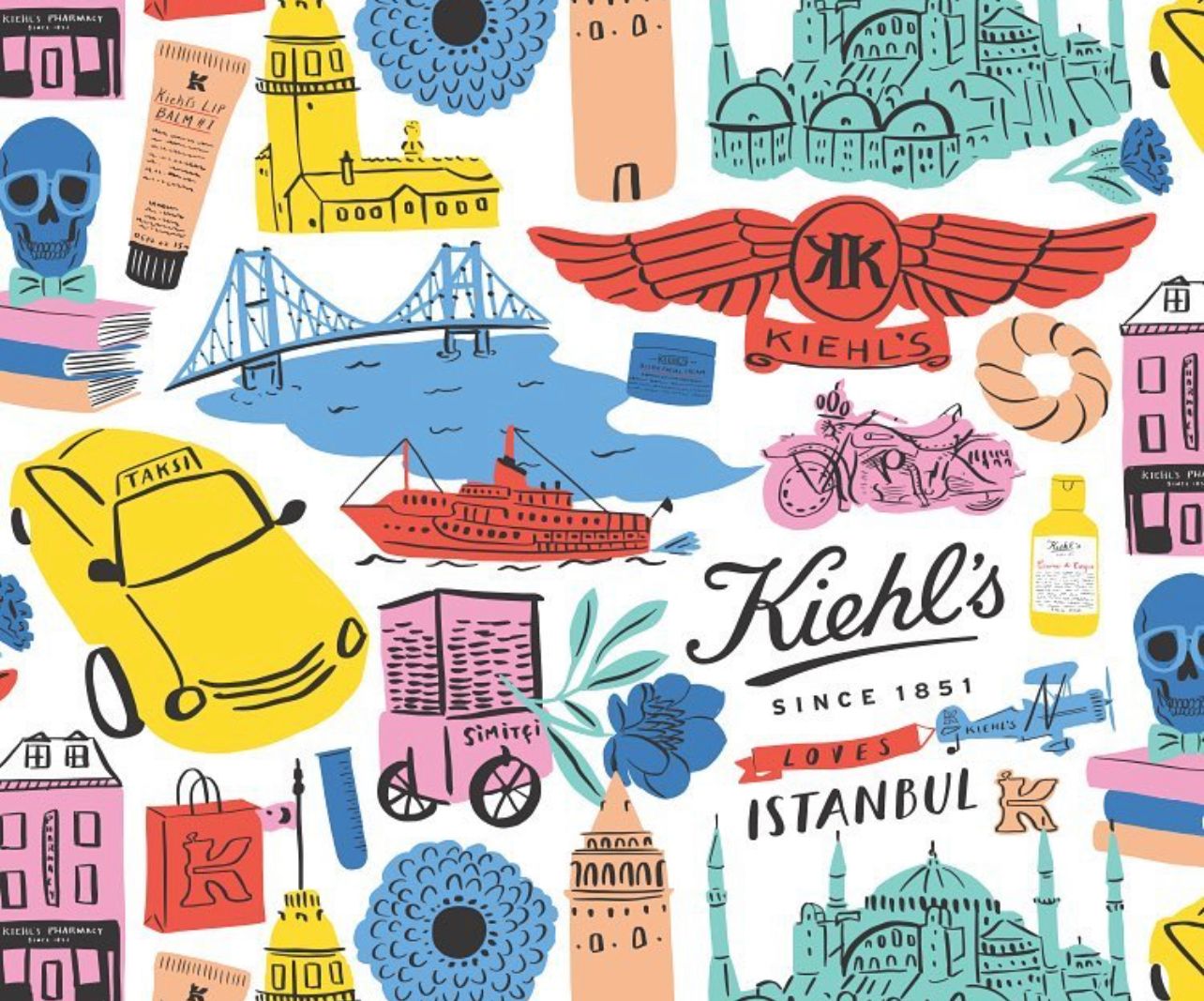 A Collection of Illustration Work Commissioned by Kiehl's by SNYDER ...
