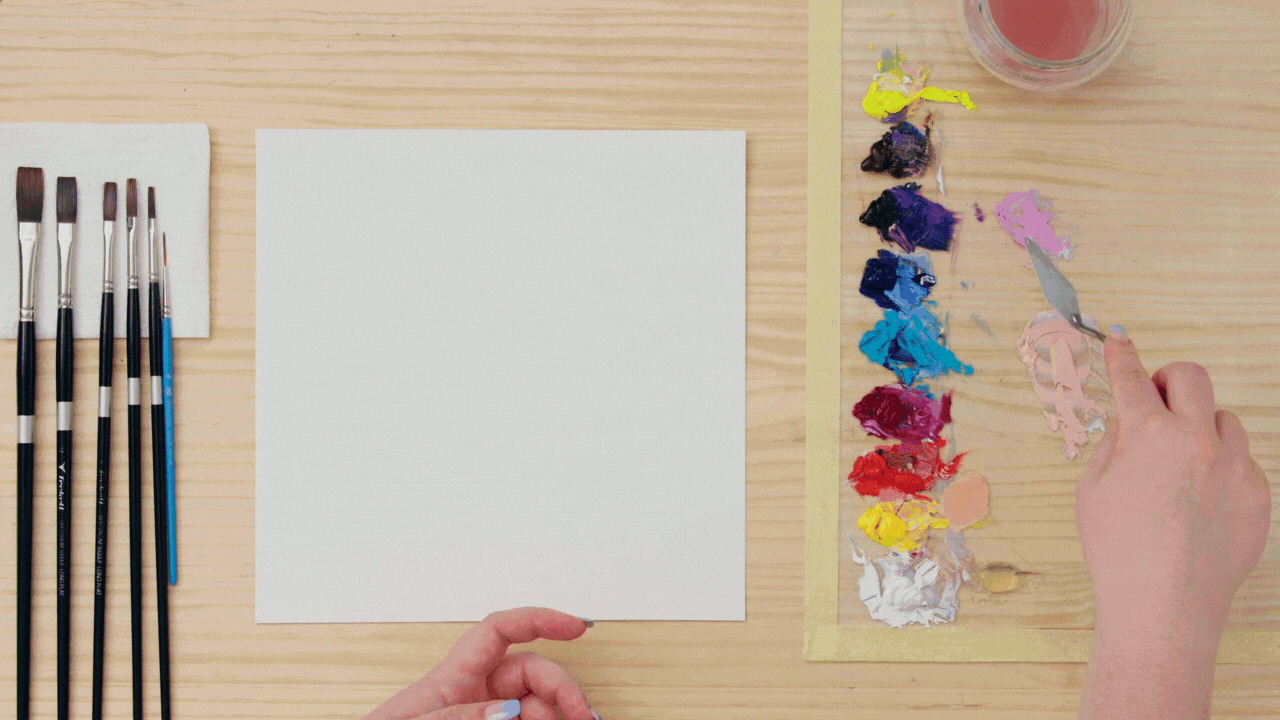 Tutorial Ilustración: cómo trabajar el color de la piel con pintura al ...