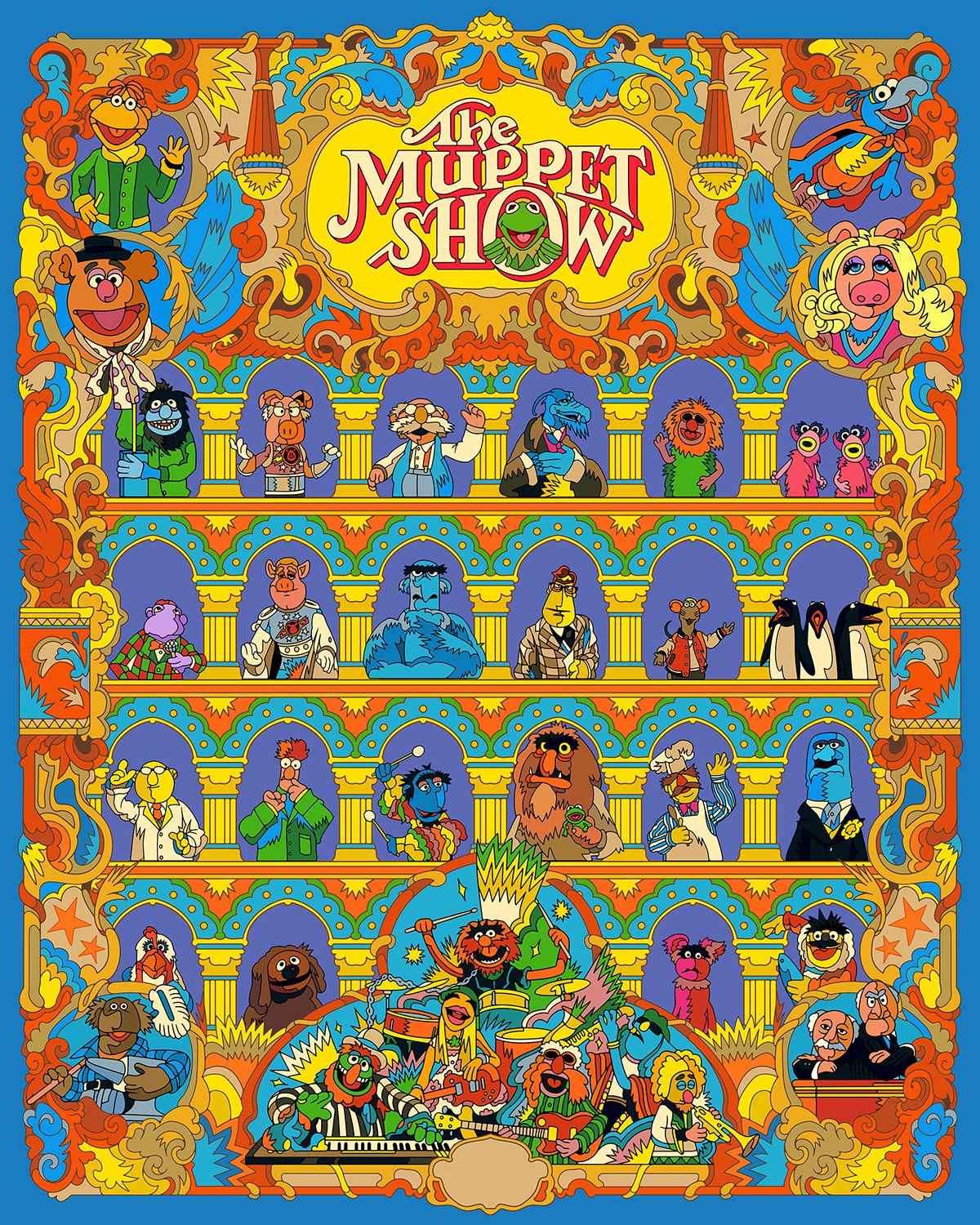 MUPPET SHOW POSTER | Domestika