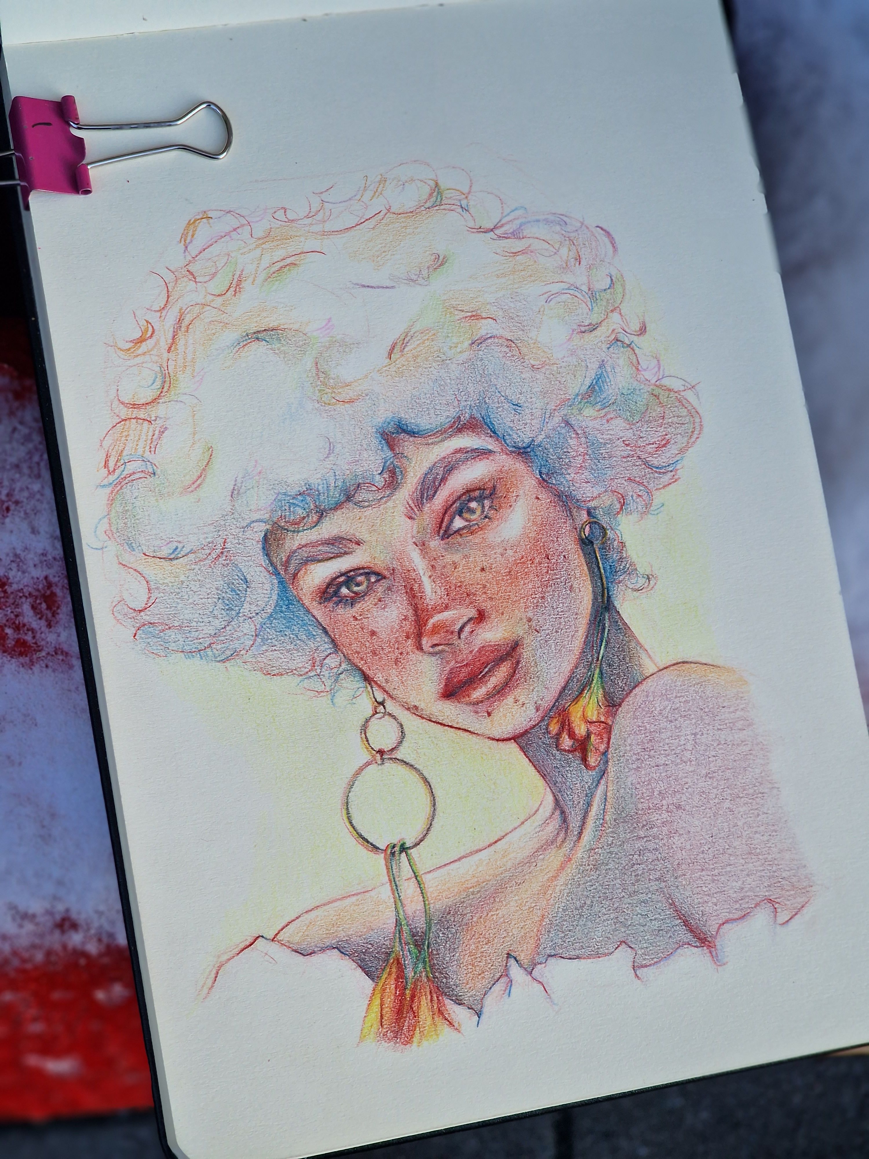 My project for course: Vibrant Portrait Drawing with Colored Pencils ...