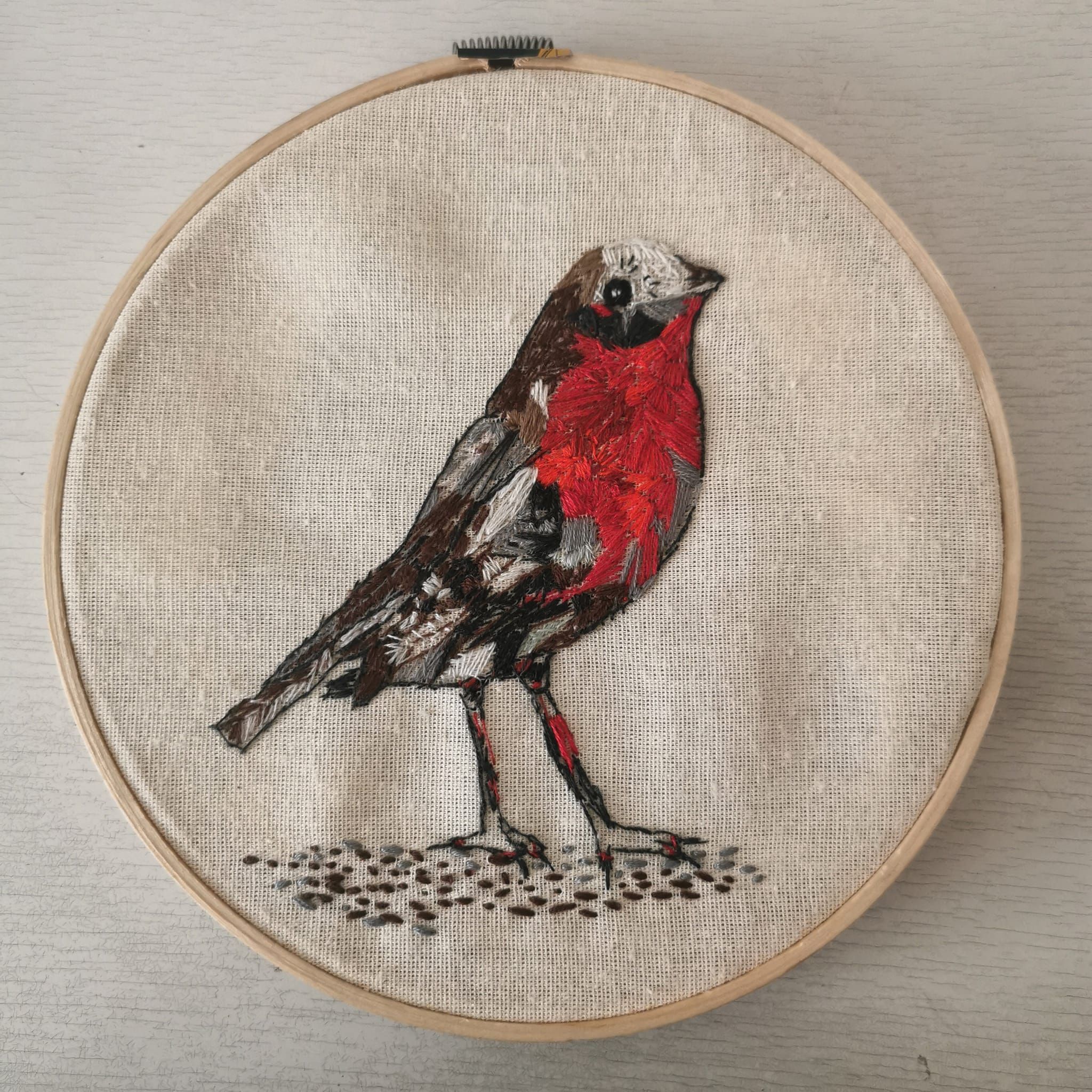 Mi proyecto del curso: Pintar con hilo: técnicas de ilustración textil ...
