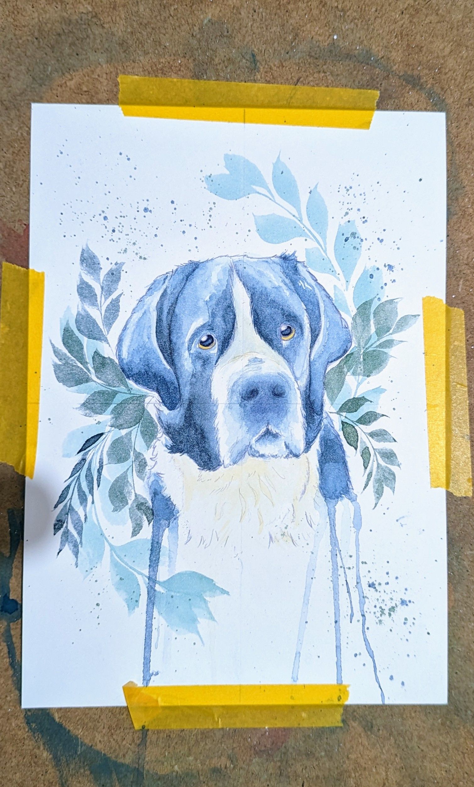 My project for course: Expressive Animal Portraits in Watercolor ...