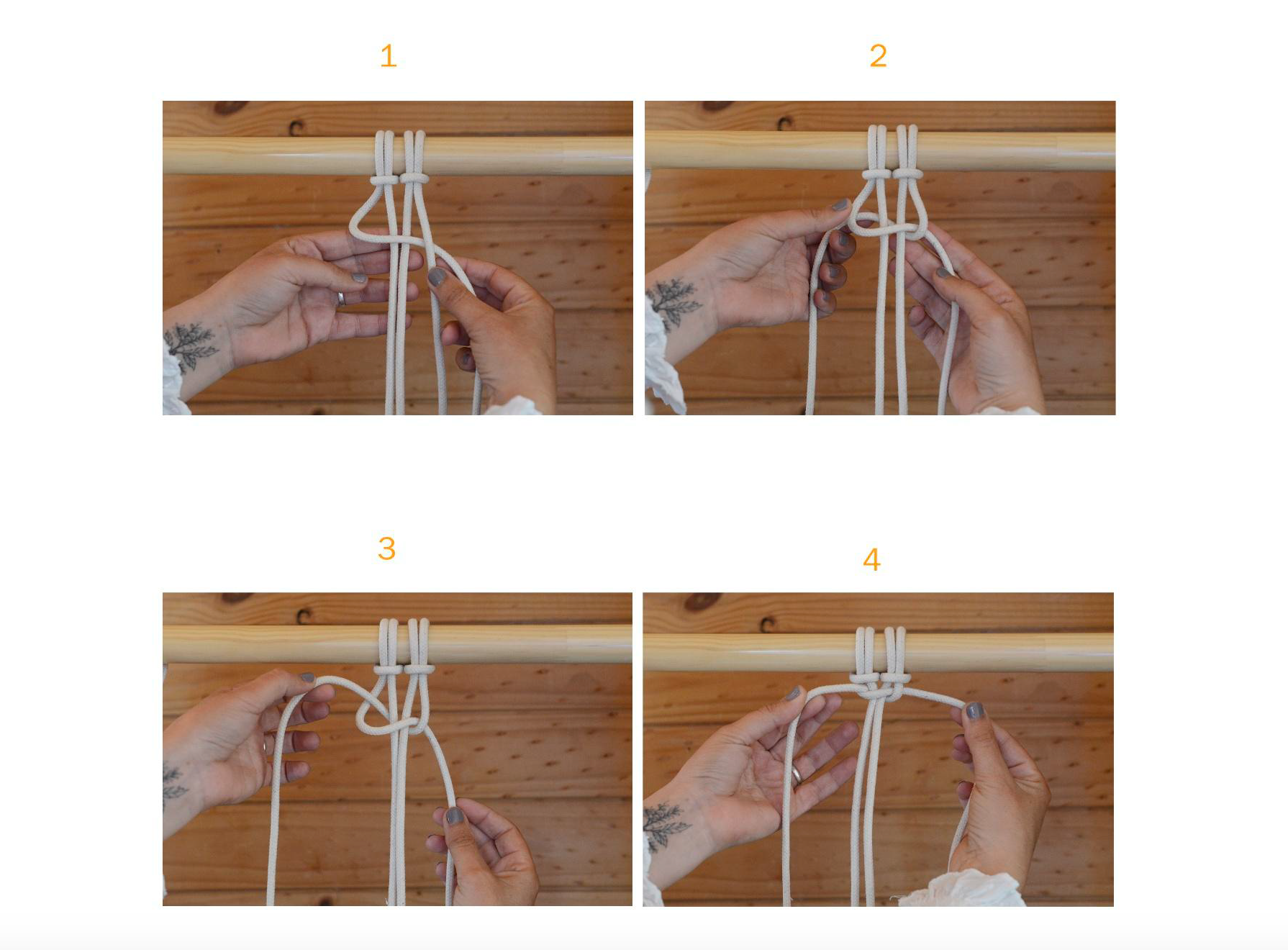 PDF gratis: guía con 7 nudos básicos de macramé | Domestika