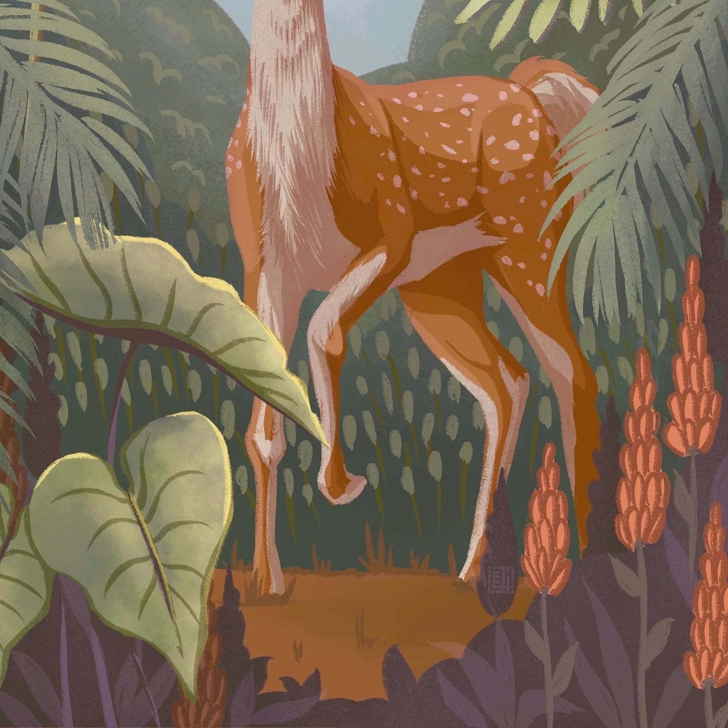 My project for course: Digital Illustration: Create a Colorful Nature ...