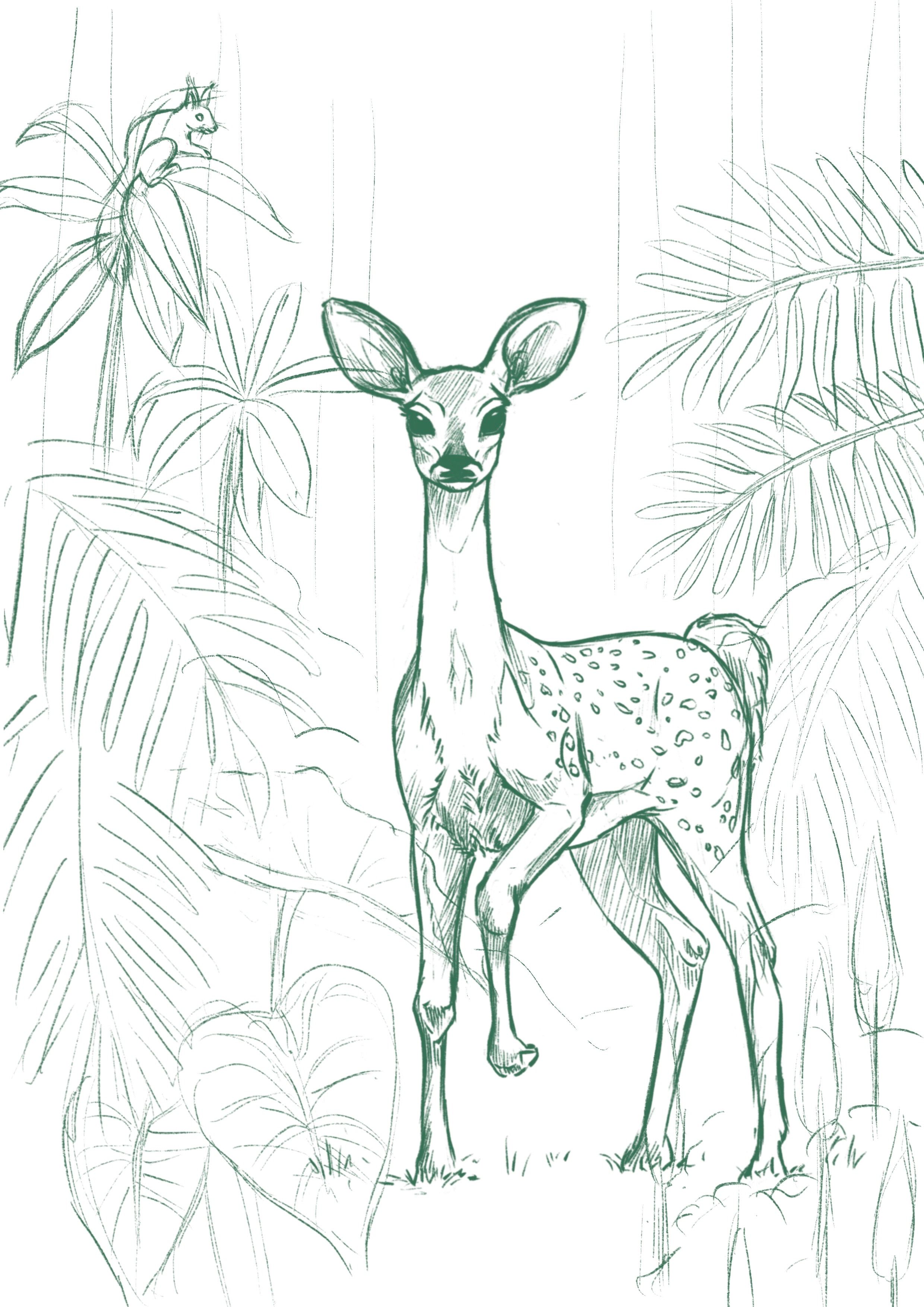 My project for course: Digital Illustration: Create a Colorful Nature ...