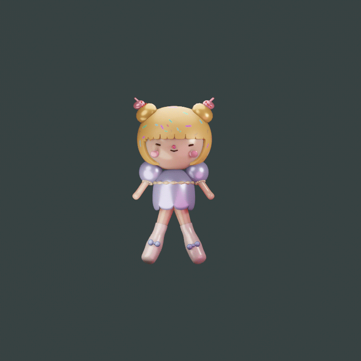 Ahaha this is my very first time project using Blender for course ...