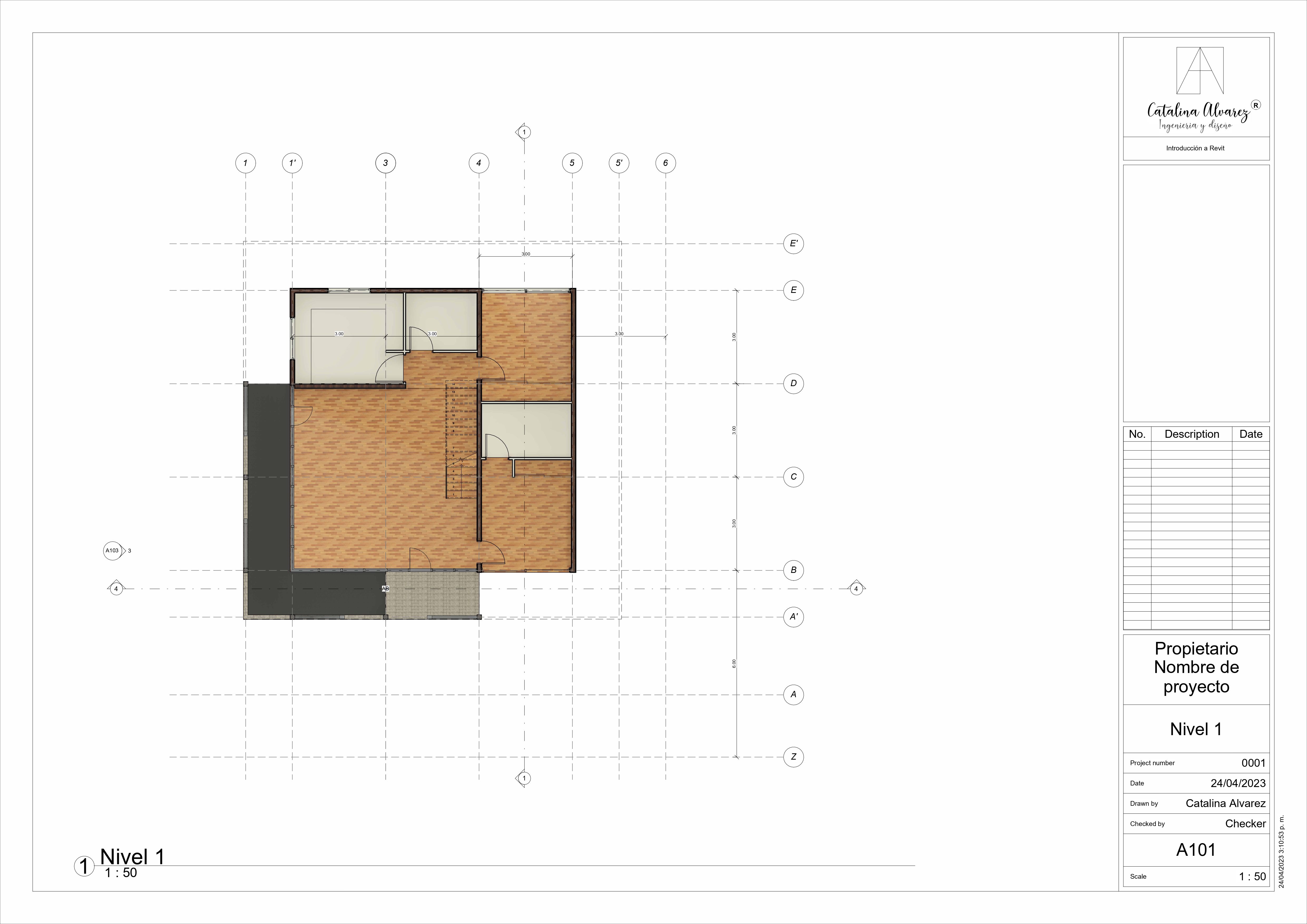 Mi proyecto del curso: Diseño y modelado arquitectónico 3D con Revit ...