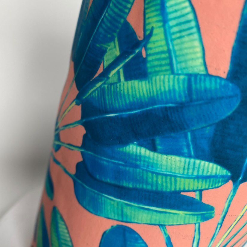 Rum_n_raisinart Banana Palm Cake Print | Domestika