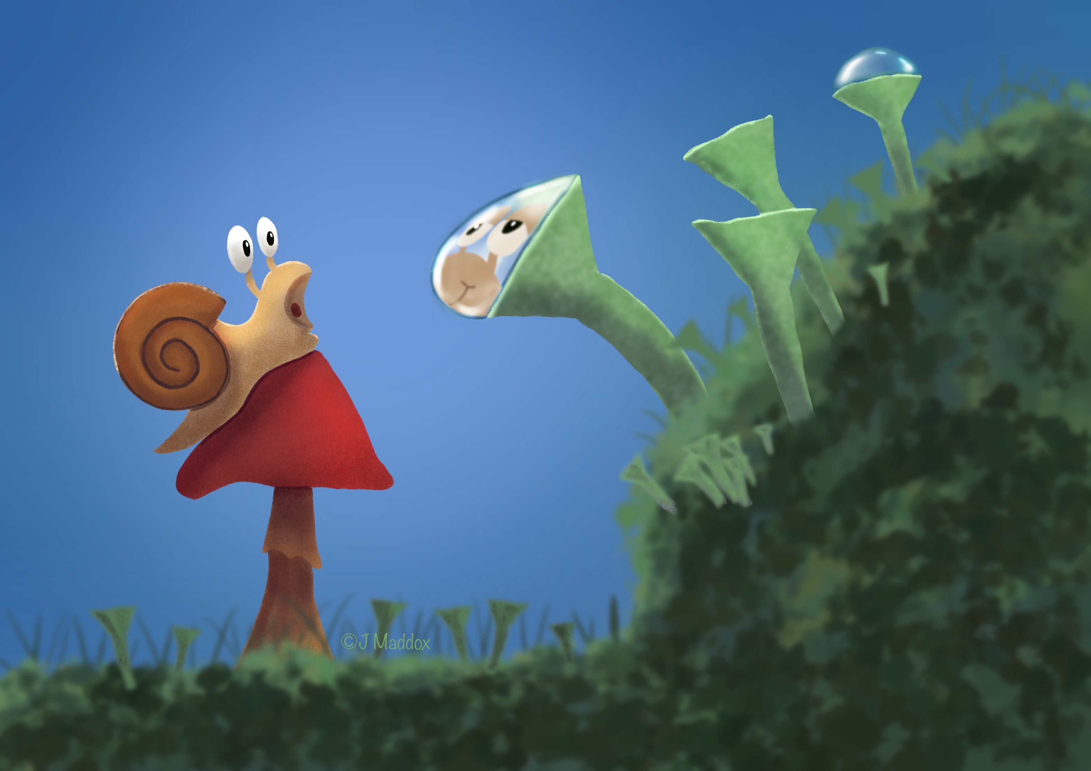 My project for course: Fantasy Character Design in Procreate | Domestika