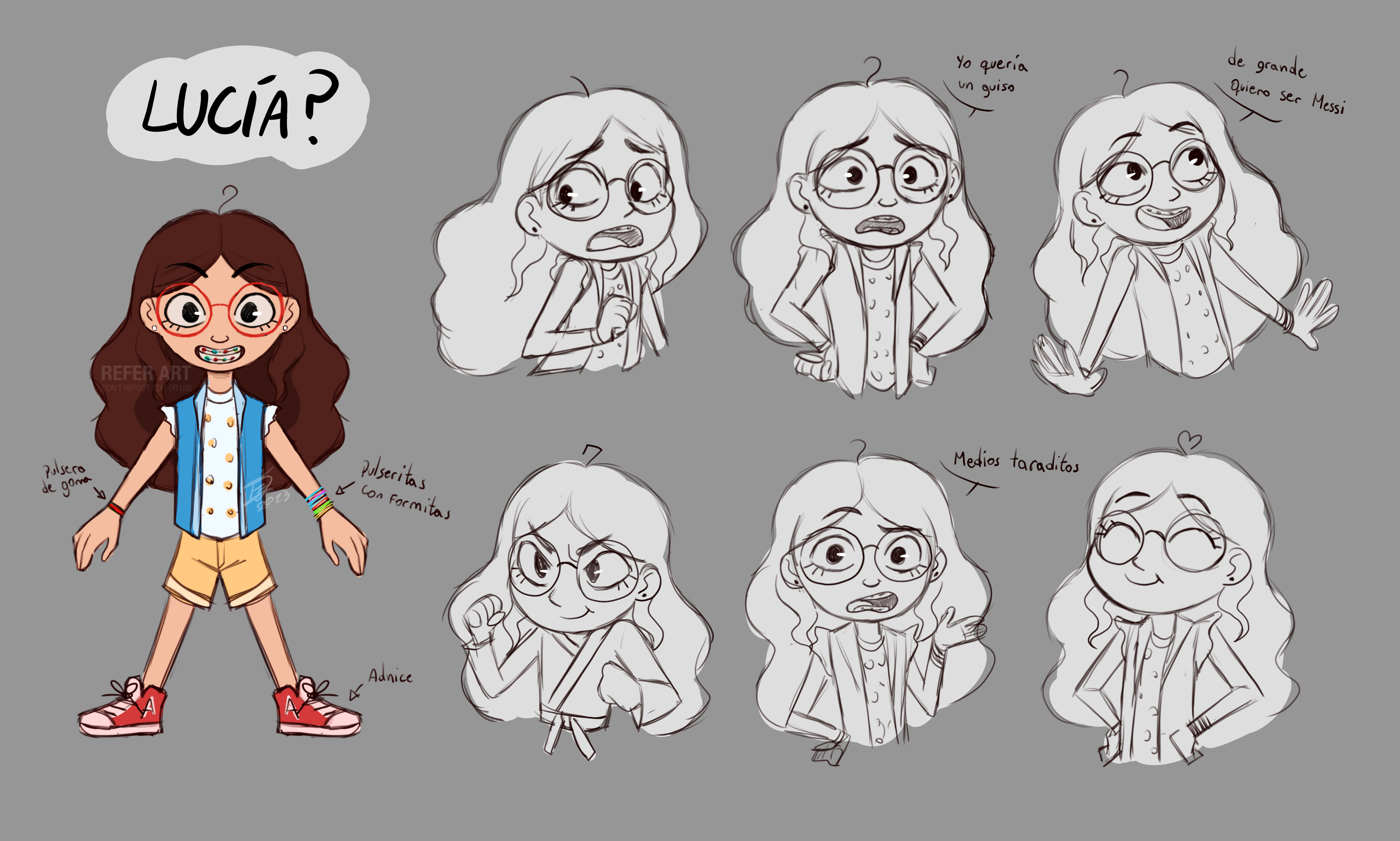 Concept Art - Oye, Primos in my version | Domestika