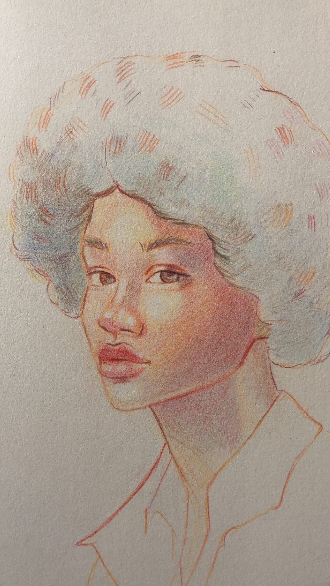 My project for course: Vibrant Portrait Drawing with Colored Pencils ...