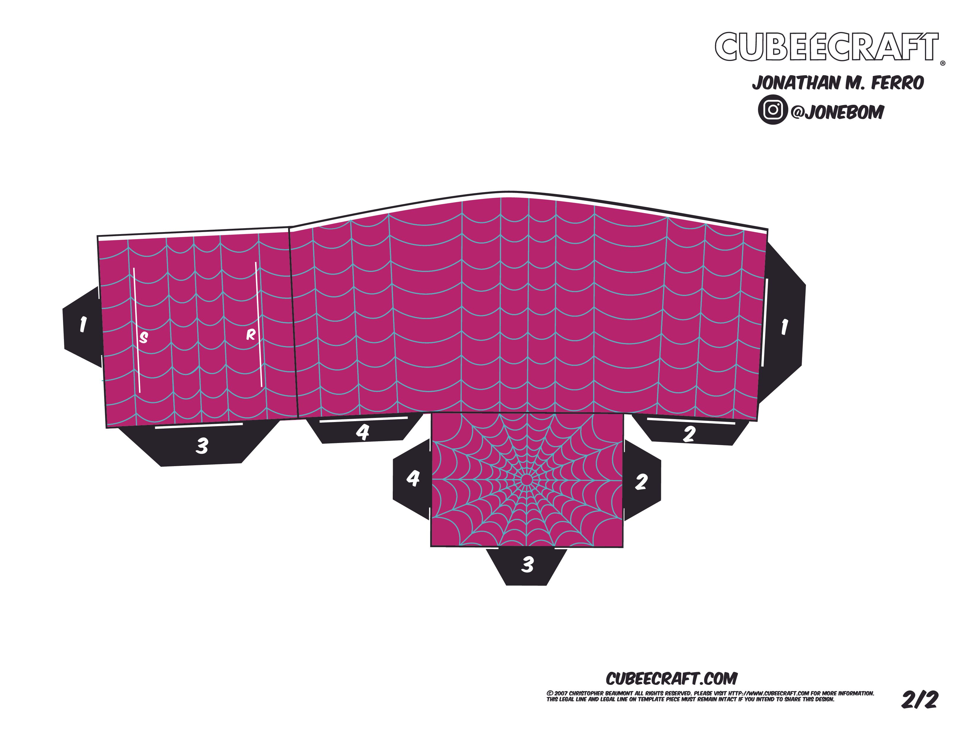 Cubeecraft Spider-Man! Into the Spider-Verse | Domestika