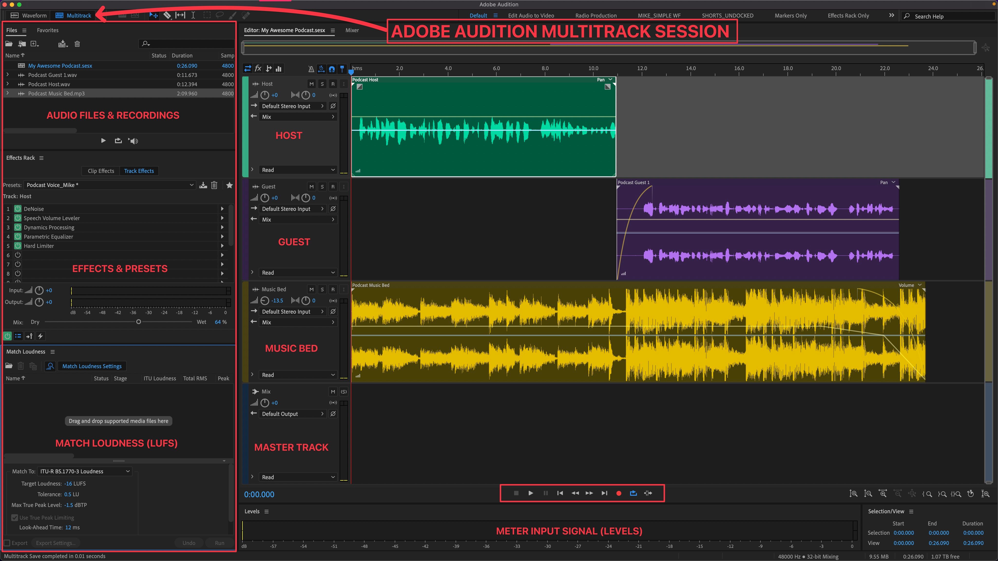 The Podcaster's Guide to Exporting a Multitrack Session as an MP3 File ...
