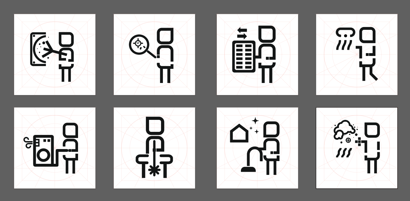 Mi proyecto del curso: Diseño de pictogramas para marcas | Domestika