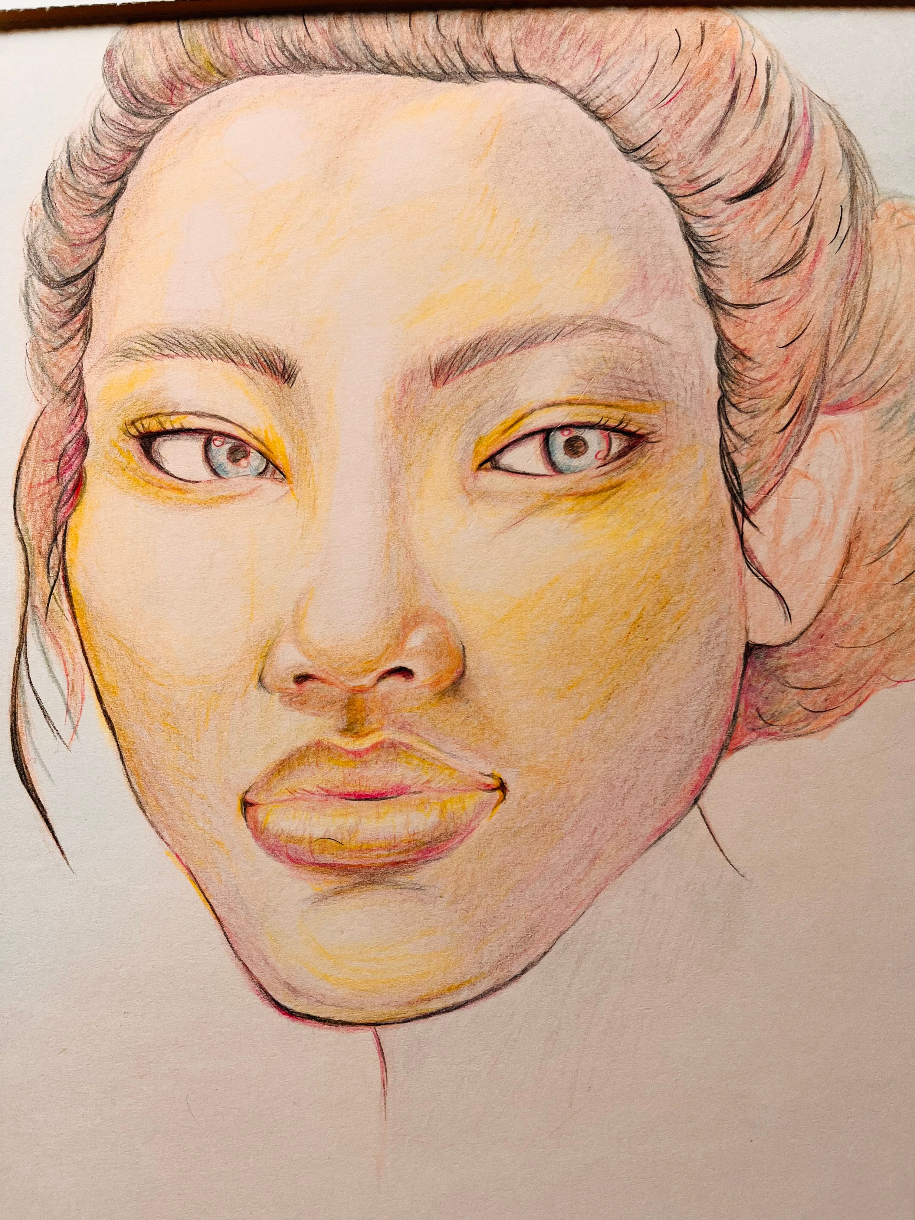 My project for course: Vibrant Portrait Drawing with Colored Pencils ...