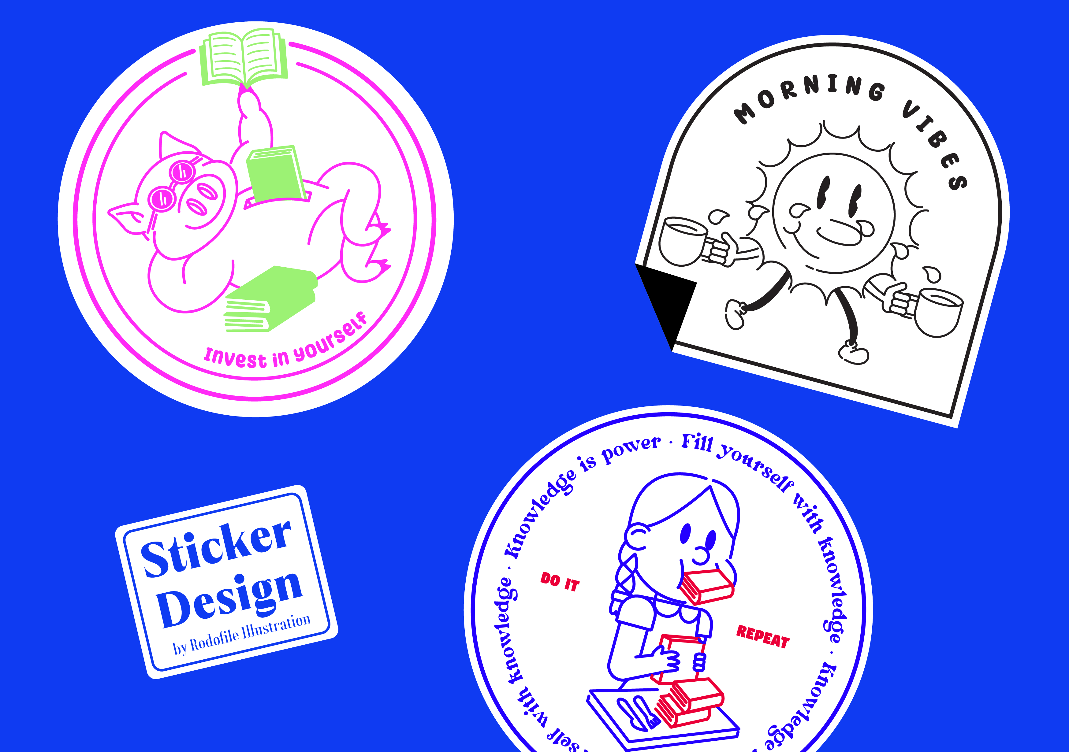 Stickers Design | Domestika