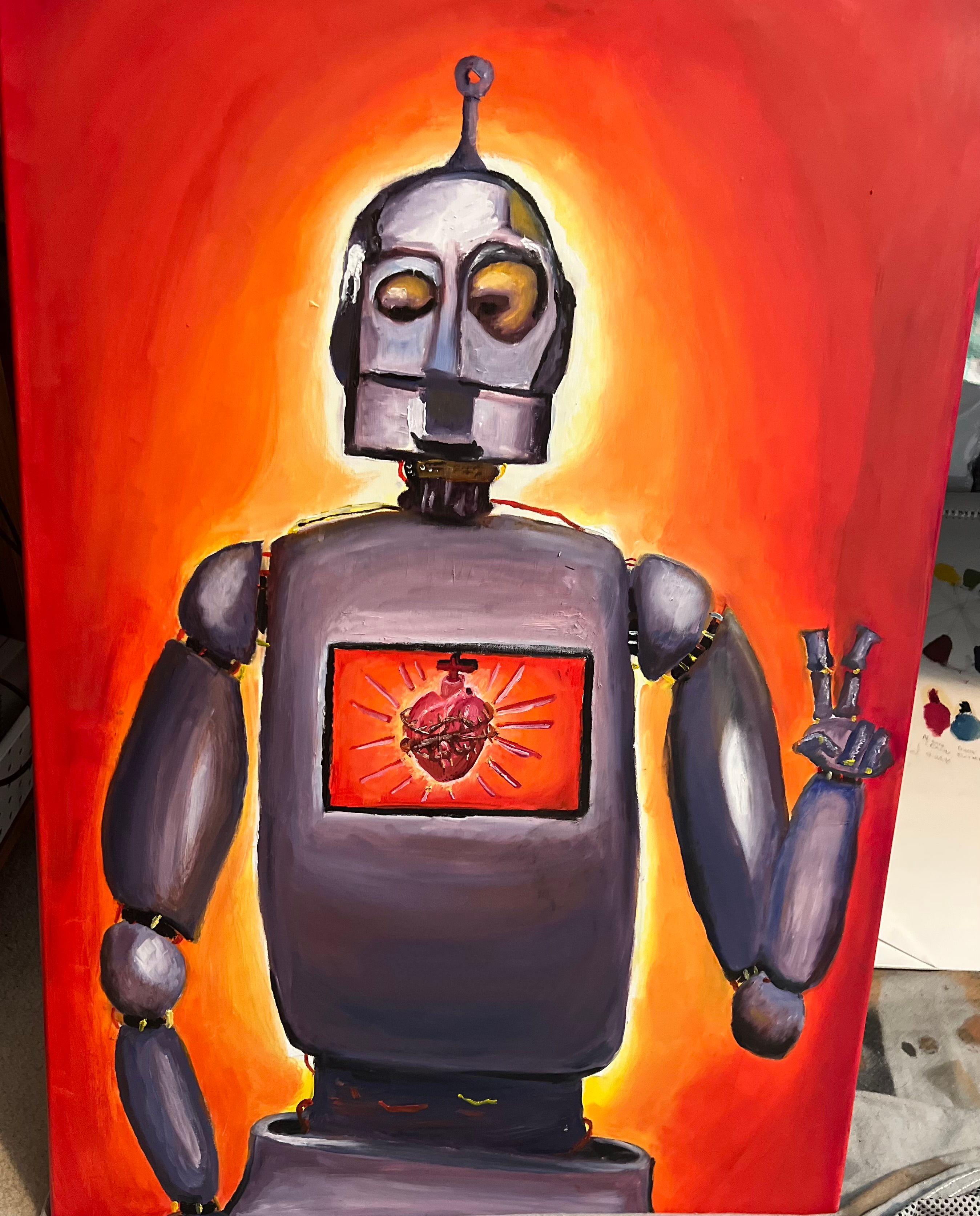 Robot Jesus | Domestika
