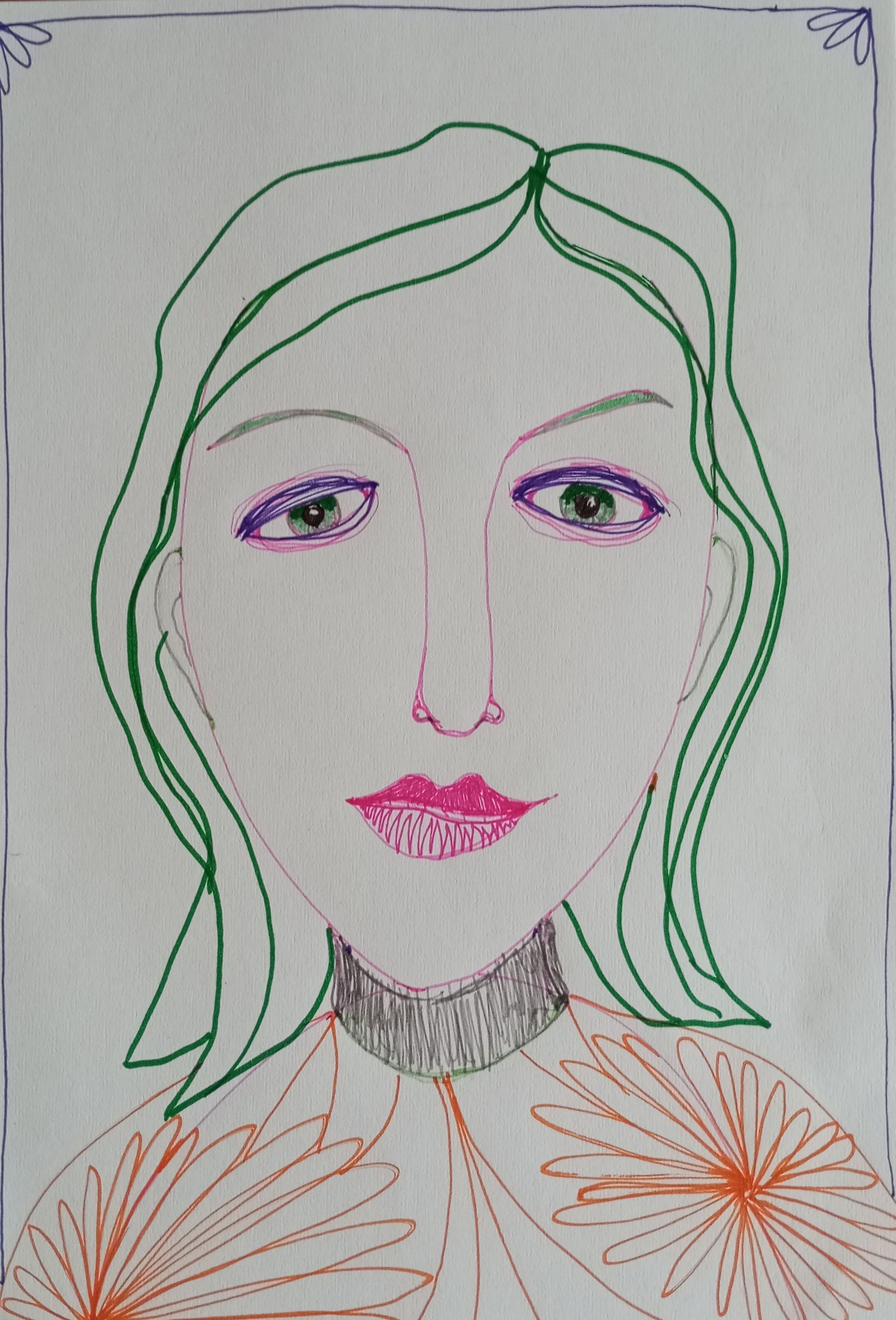 My project for course: Drawing Techniques to Lose Fear of the Blank ...