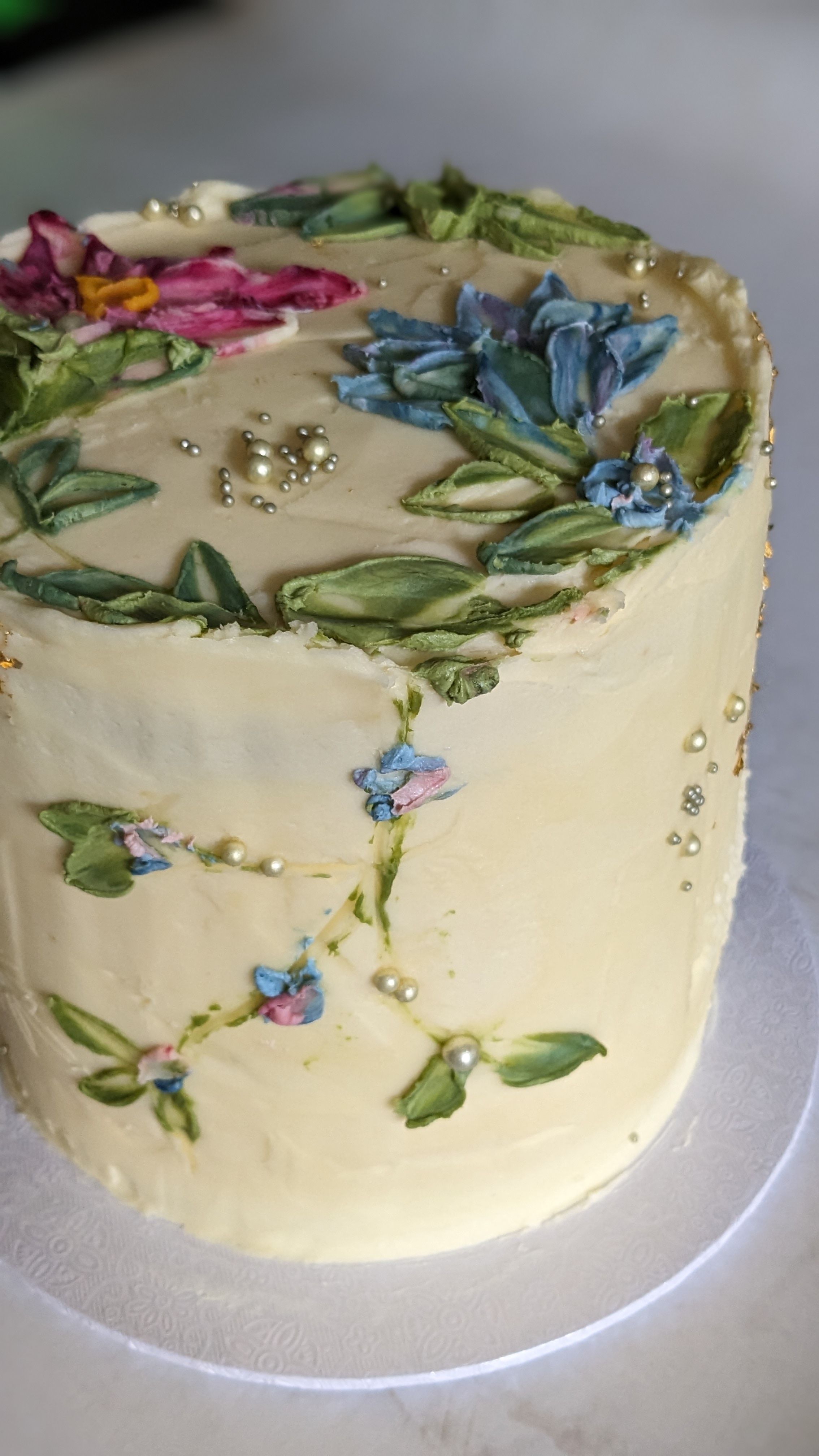 My project for course: Cake Design: Easy Buttercream Flowers with a ...