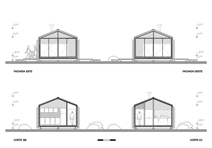 ejemplos de planos en AutoCAD | Domestika