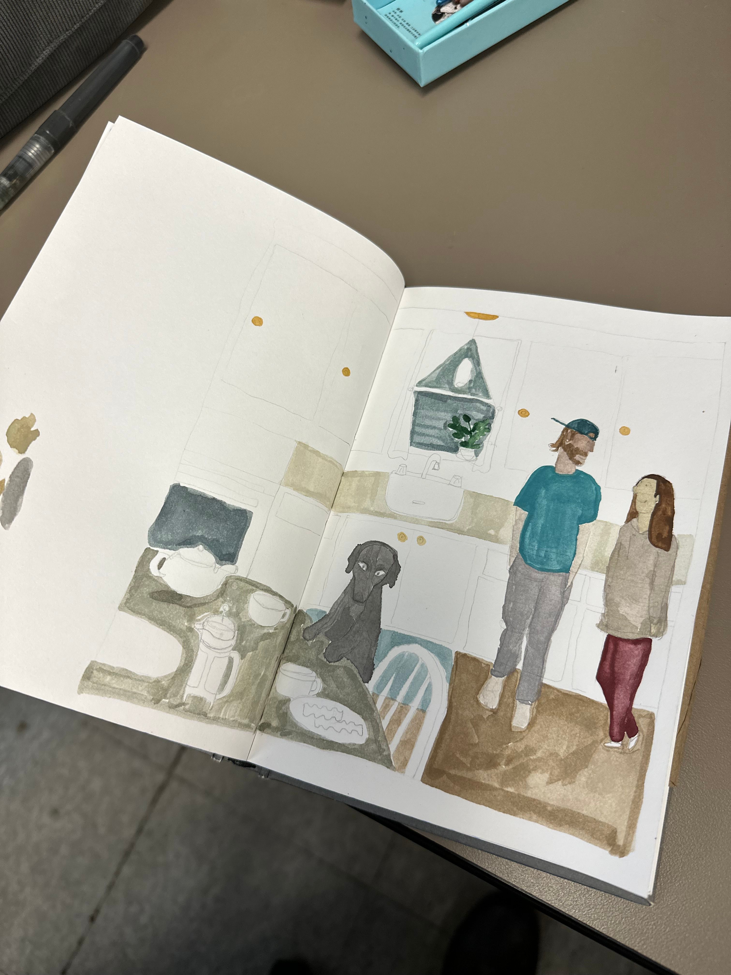 My project for course: Exploratory Sketchbook: Find Your Drawing Style ...