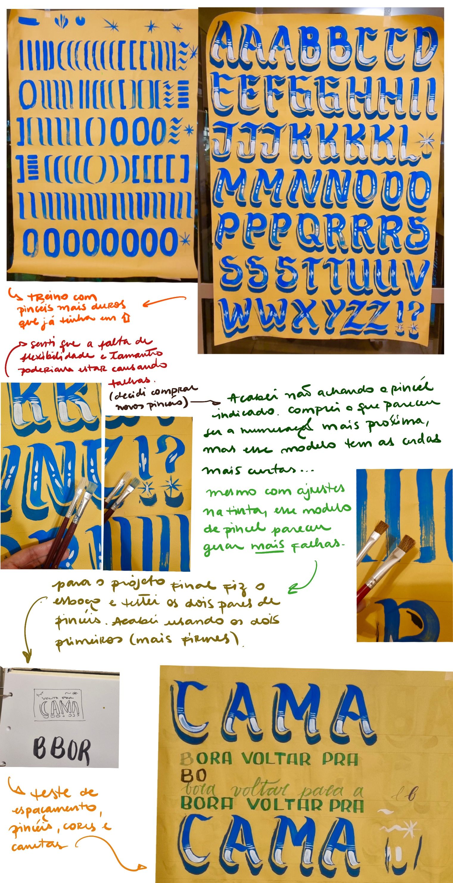 Meu projeto do curso: Lettering popular brasileiro | Domestika