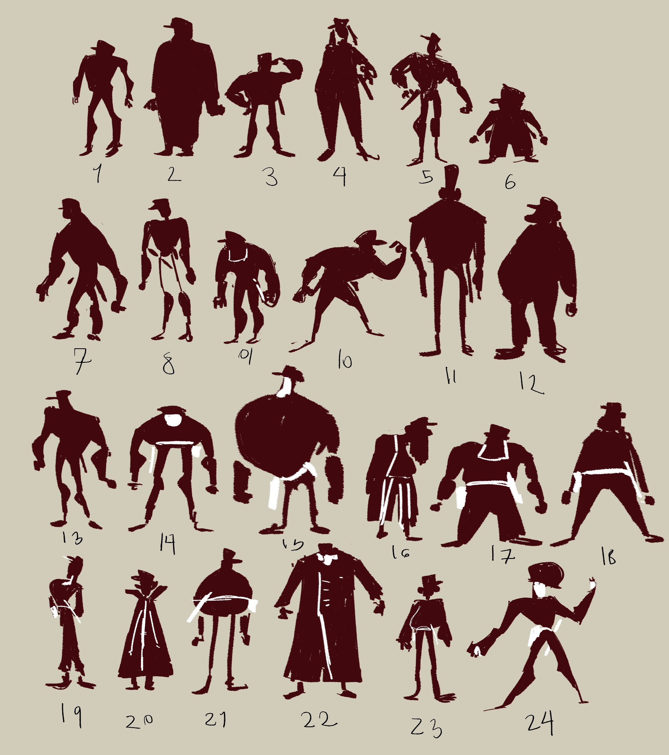 My project for course: Character Design: Develop Your Own Style | Domestika