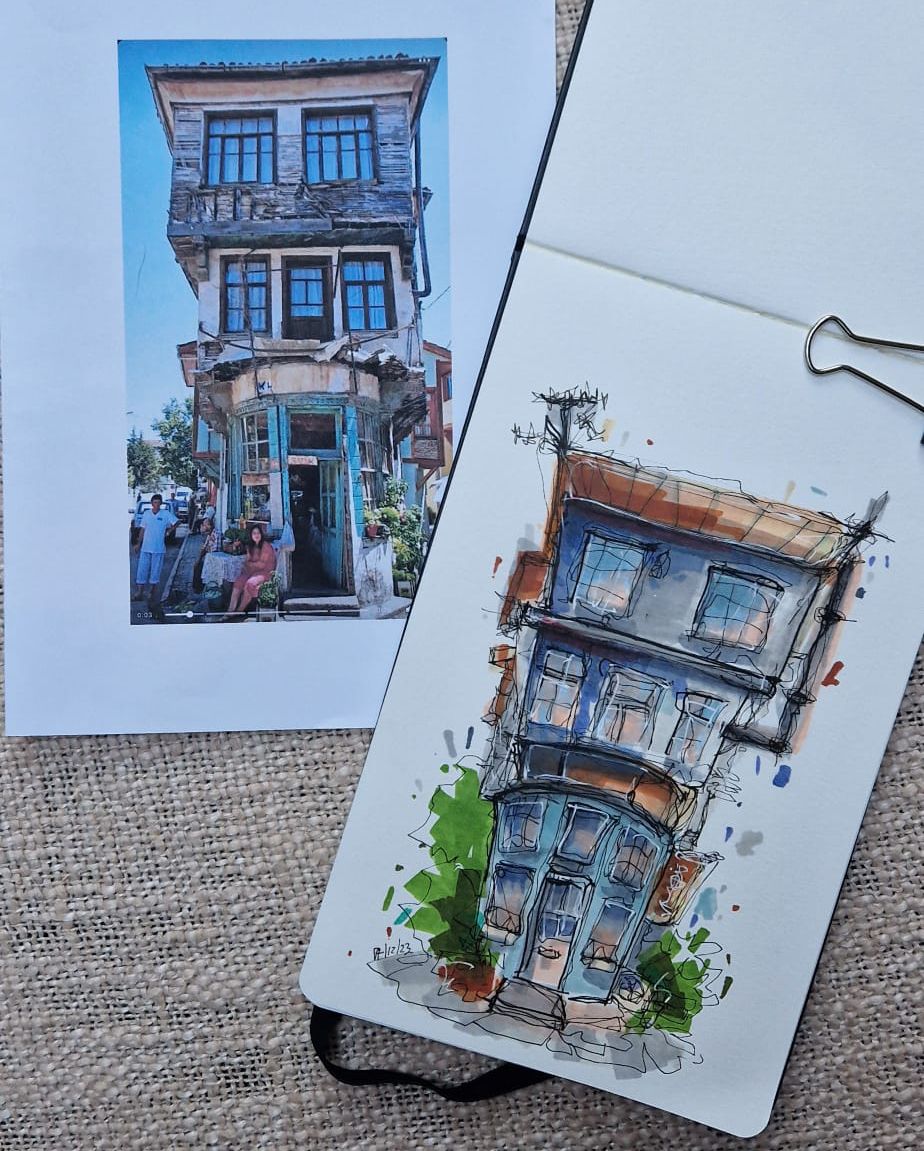 My project for course: Expressive Architectural Sketching with Colored ...