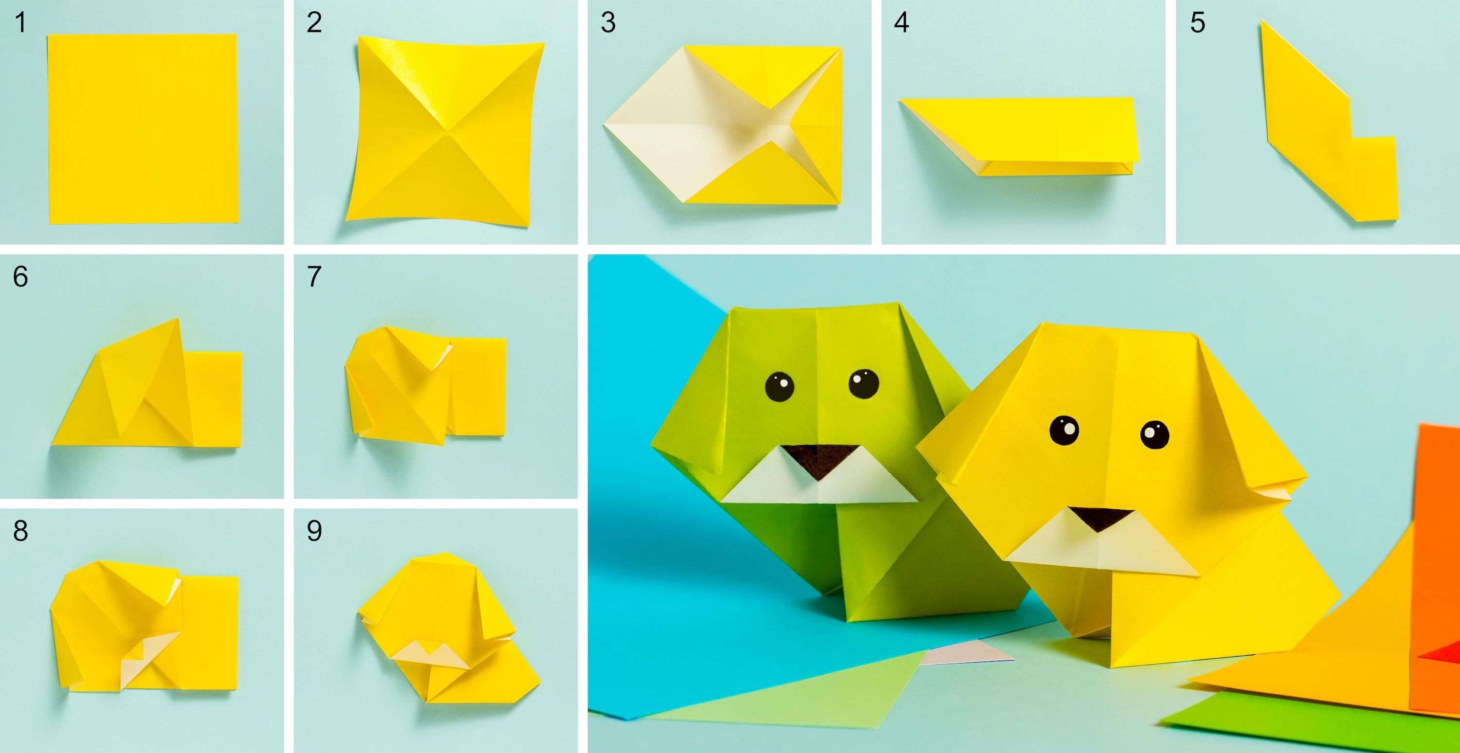 Cómo hacer animales de origami paso a paso | Domestika