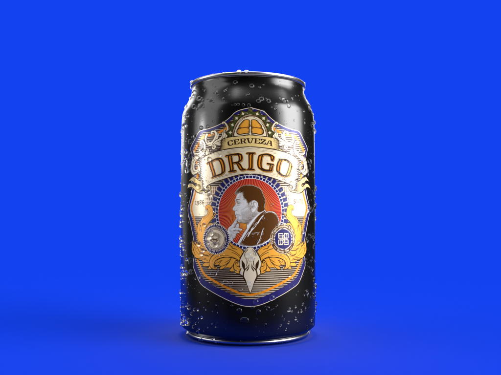 "CERVEZA DRIGO" Concept Beer Label Design | Domestika