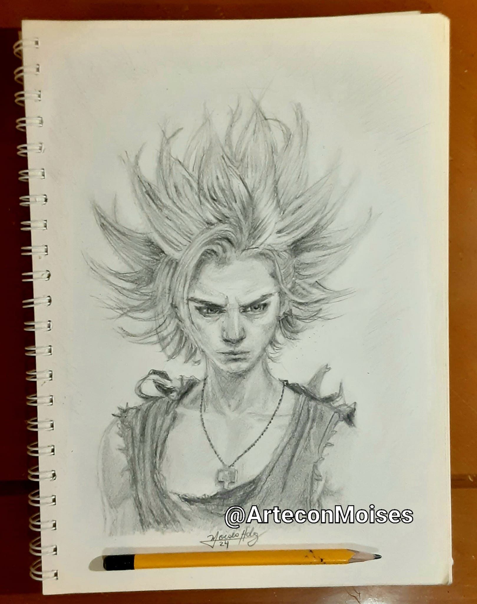Retratos a lápiz grafito. Dibujo realista y artístico con diferentes ...