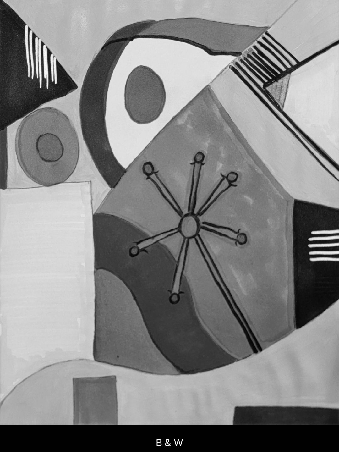 My project for course: Composition Design for Abstract Art | Domestika