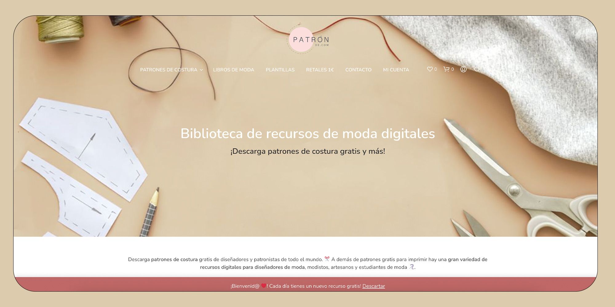 14 webs donde descargar patrones de costura gratis | Domestika