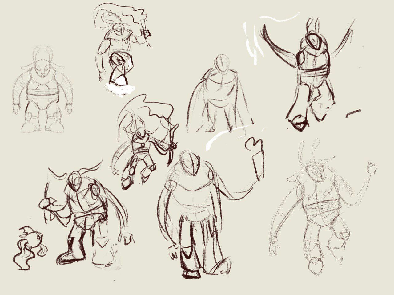 My project for course: Fantasy Character Design in Procreate | Domestika