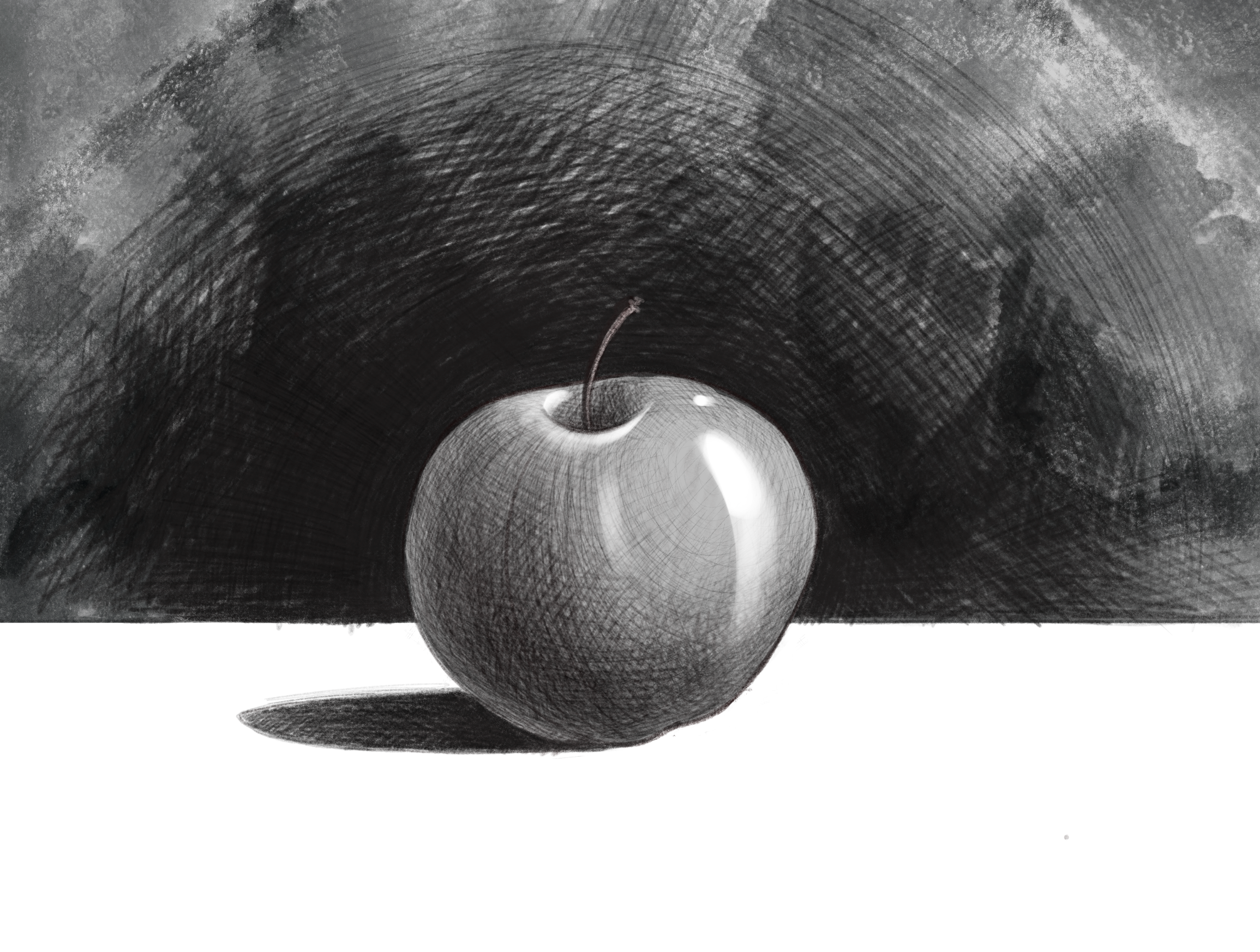 Drawing Tutorial: How to Shade an Apple (+Free Download) | Domestika
