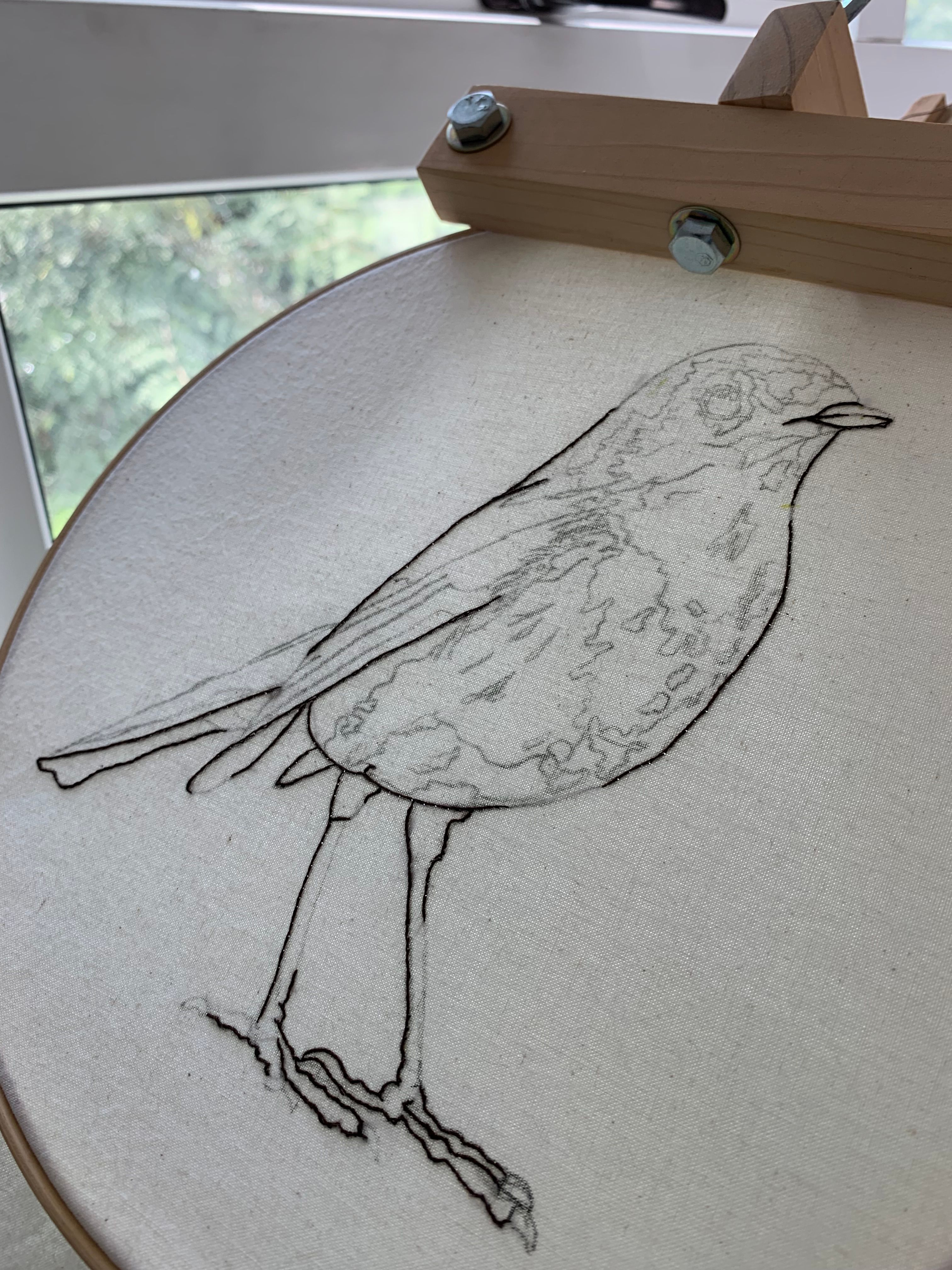 Mi proyecto del curso: Pintar con hilo: técnicas de ilustración textil ...