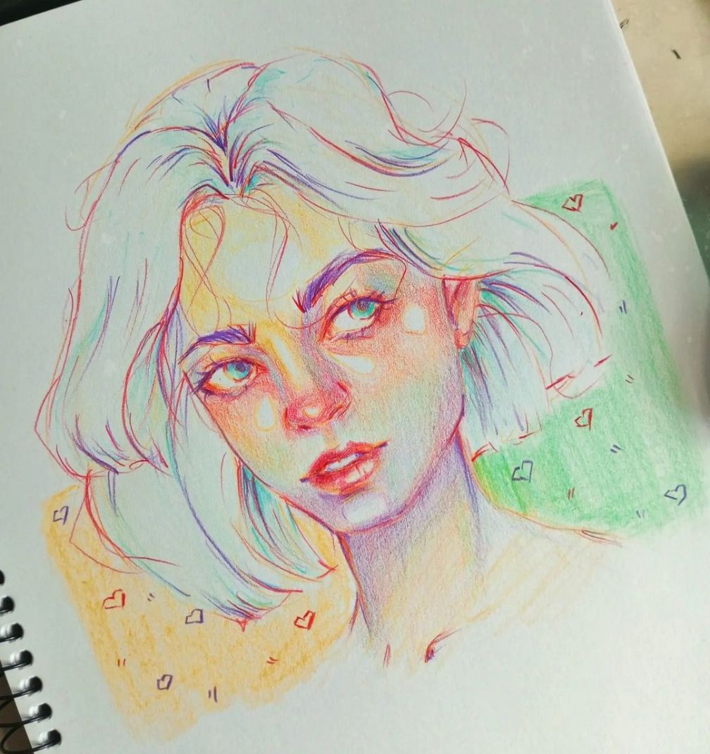 My project for course: Vibrant Portrait Drawing with Colored Pencils ...