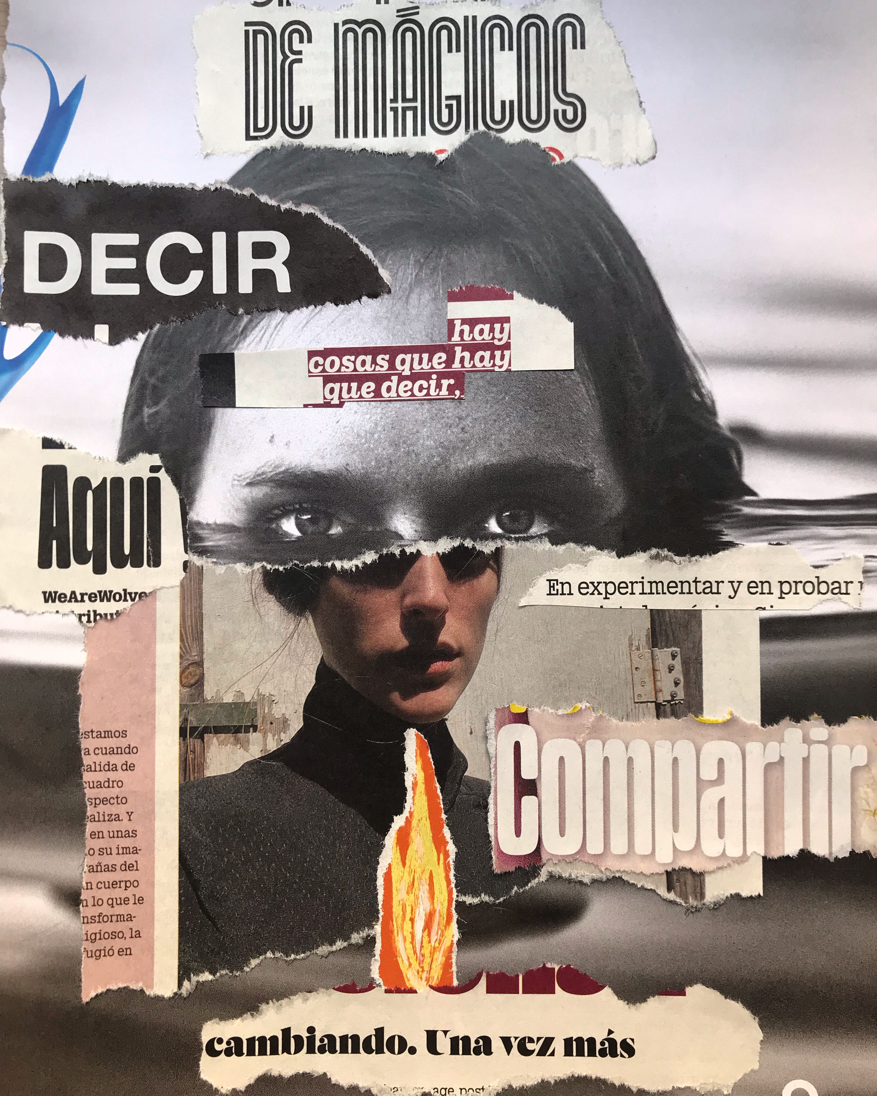 Autoexploración a través del collage. | Domestika